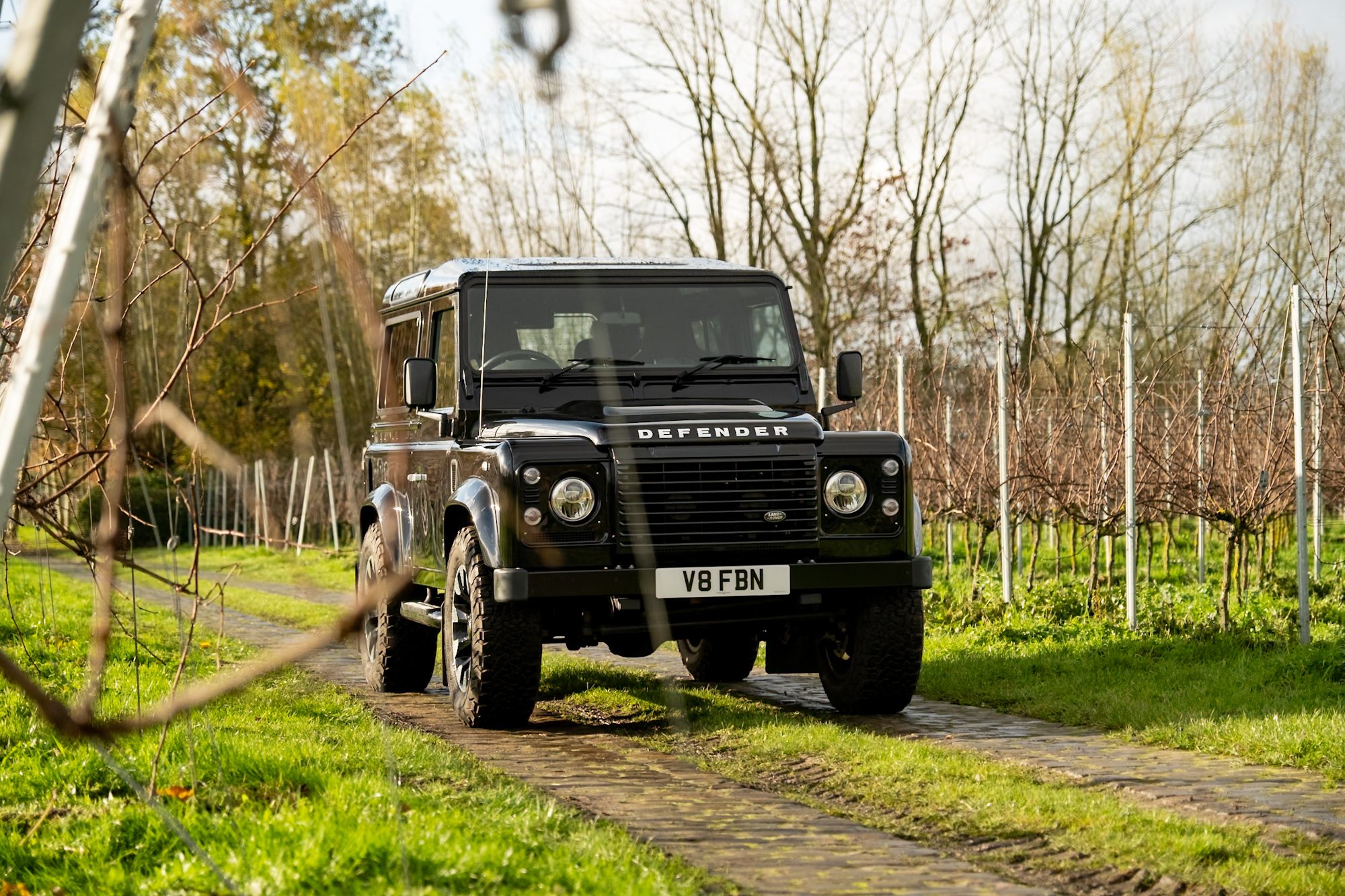 2014 Land Rover Defender 90 Works V8 70th Edition for sale by auction ...