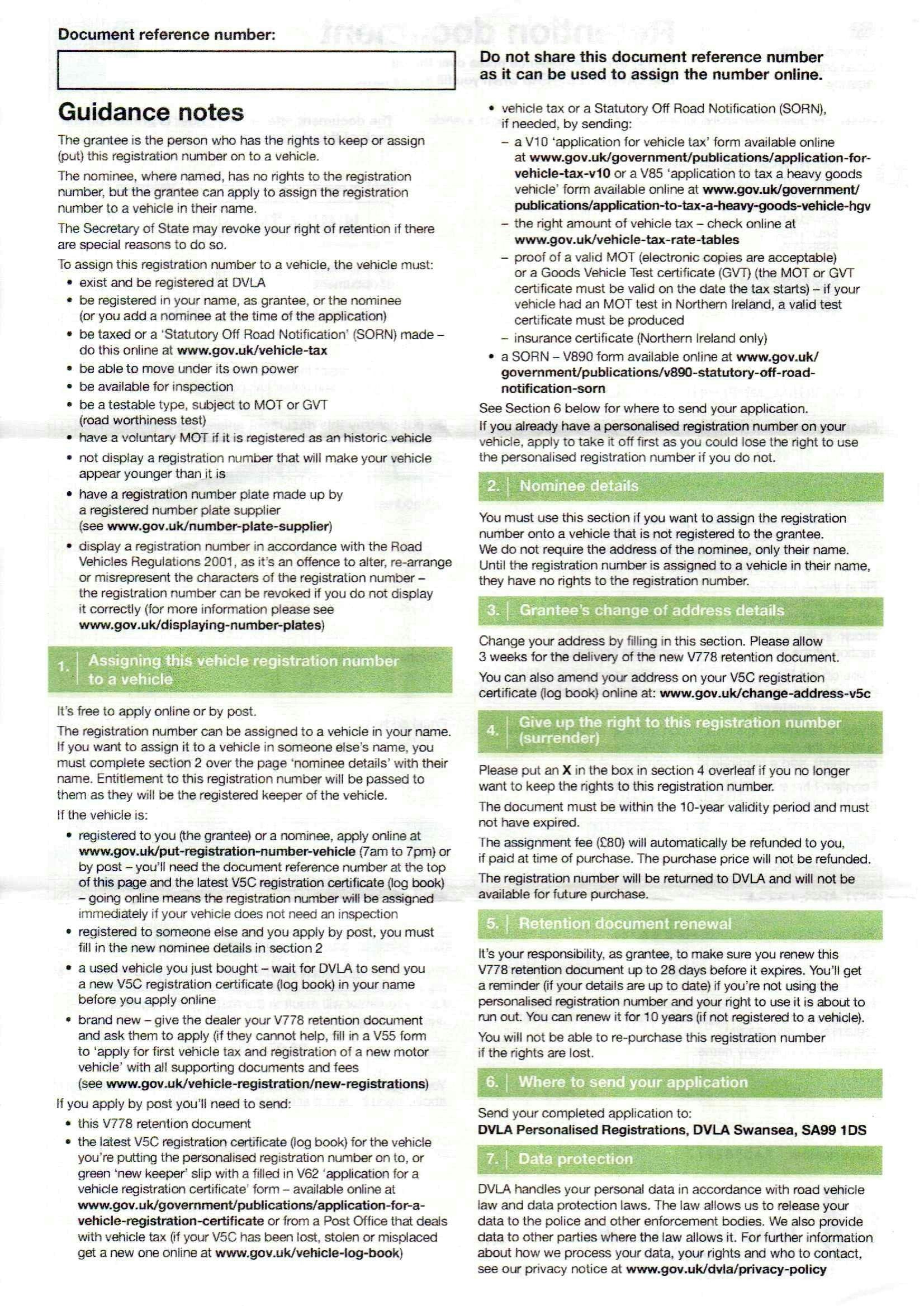 'WR10 ATH' - Number Plate for sale by auction in , United Kingdom