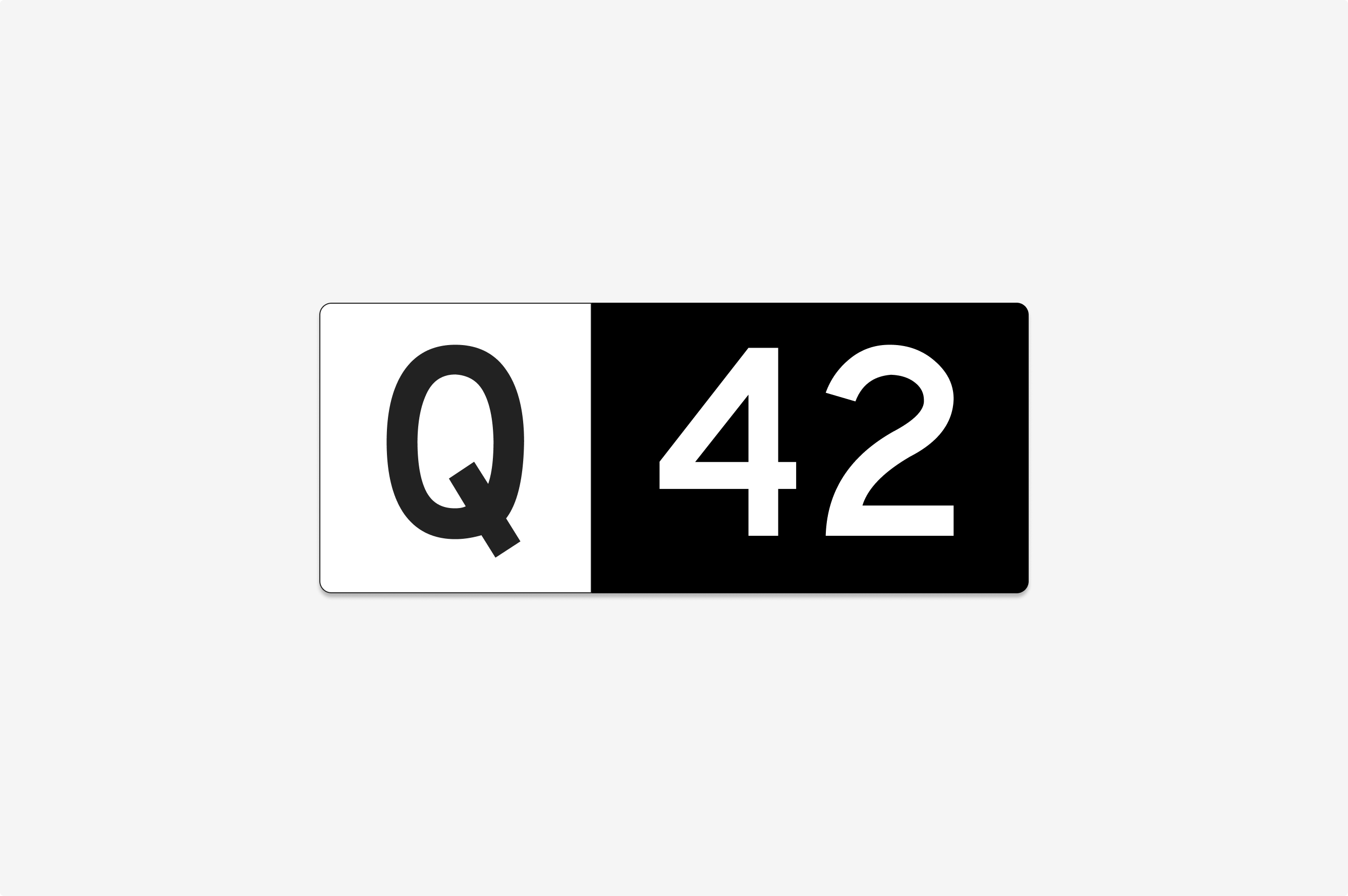 'Q42' - Queensland Heritage Number Plate for sale by auction in QLD ...