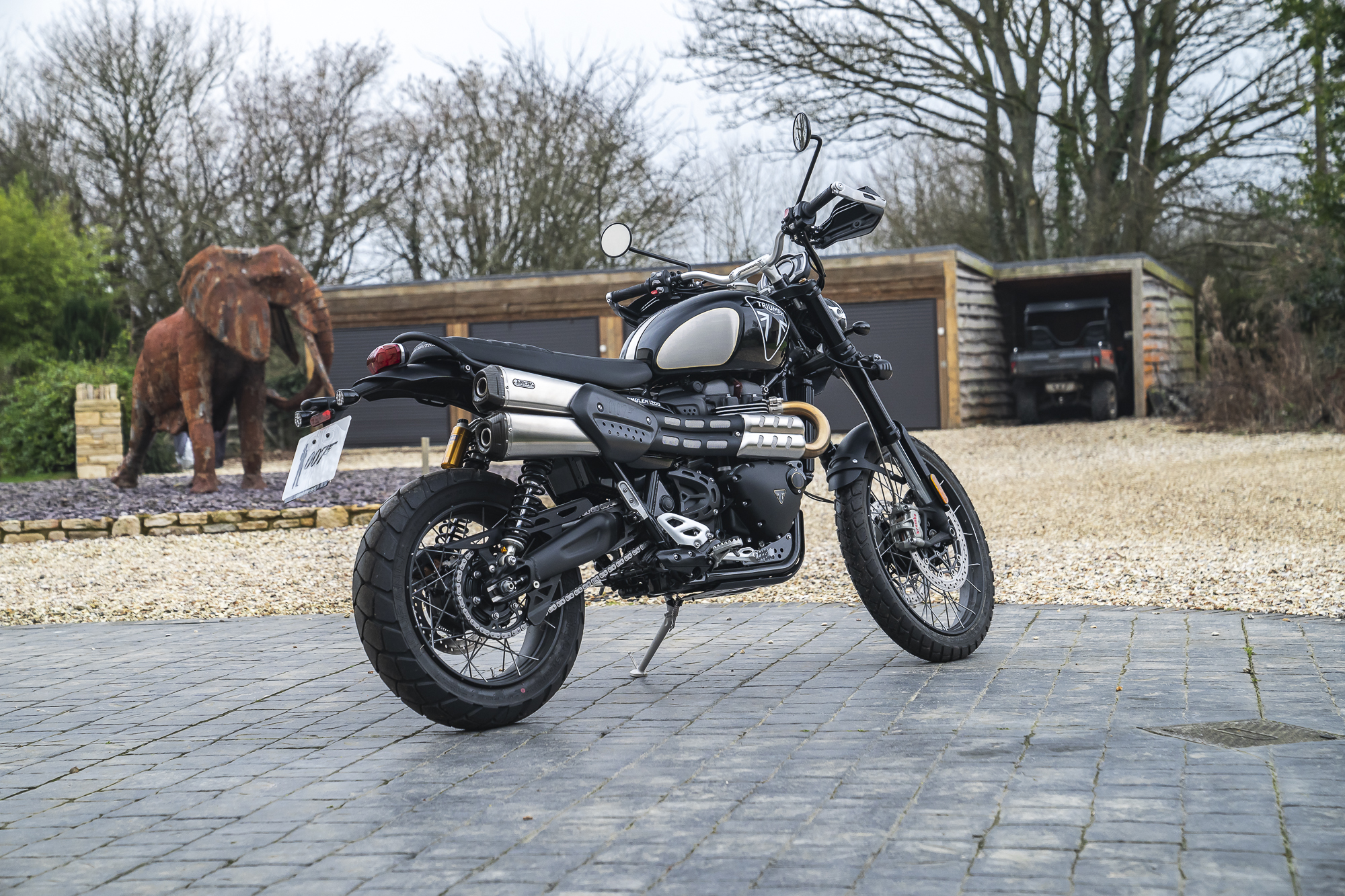 2020 Triumph Scrambler 1200 'Bond Edition' for sale by auction in ...