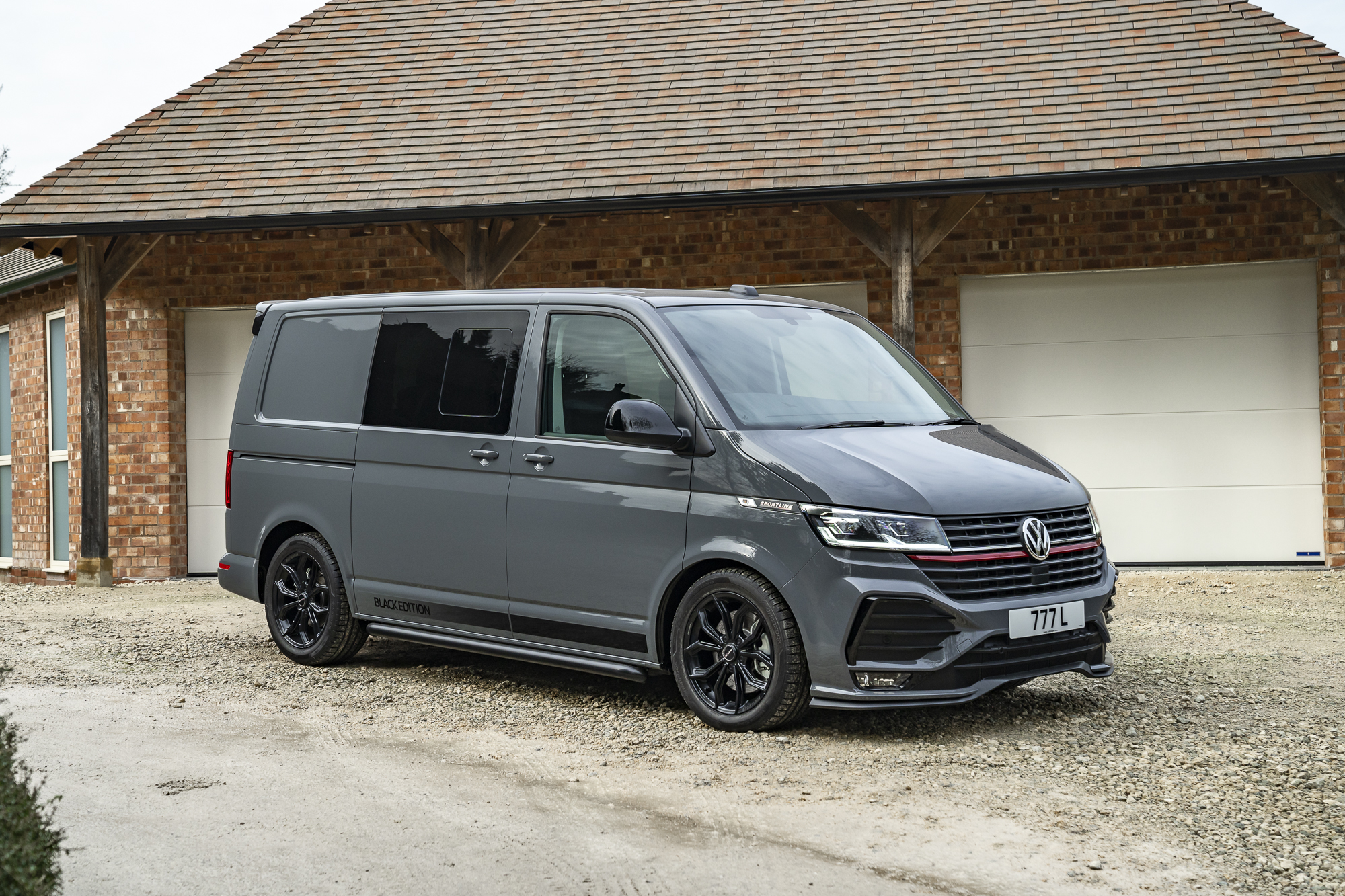 2022 Volkswagen Transporter T6.1 Kombi Black Edition – 112 Miles – VAT Q for sale by auction in ...