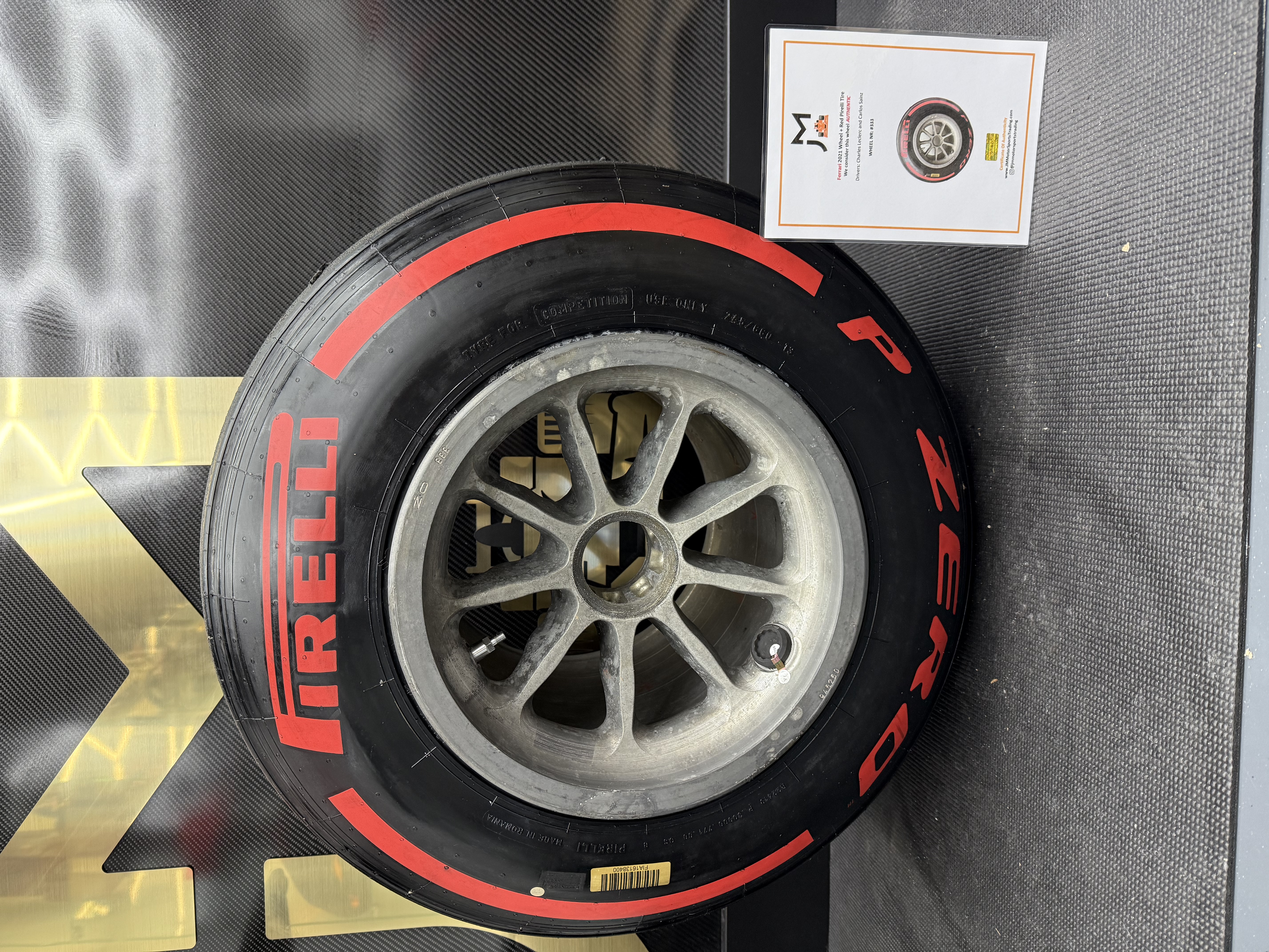 2021 Ferrari SF21 F1 Wheel and Tyre for sale by auction in Utrecht ...