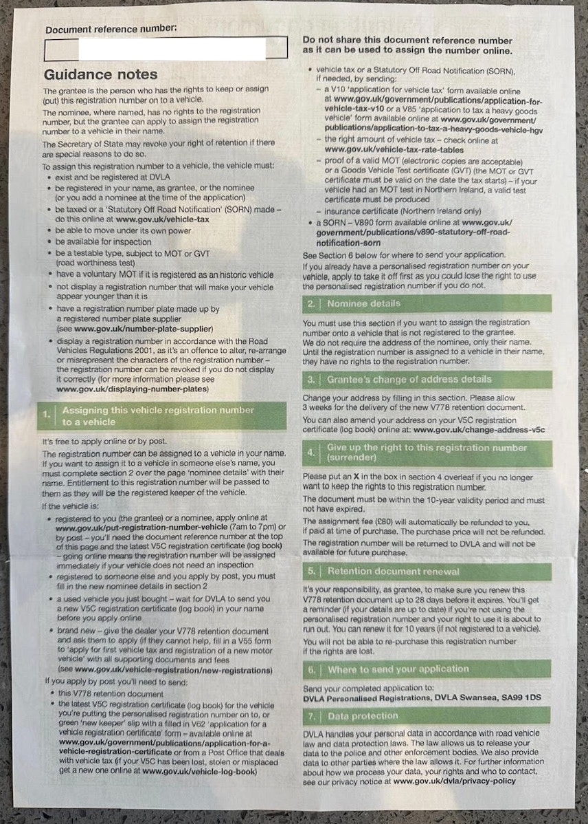 'HE11 YEH' - Number Plate for sale by auction in , United Kingdom