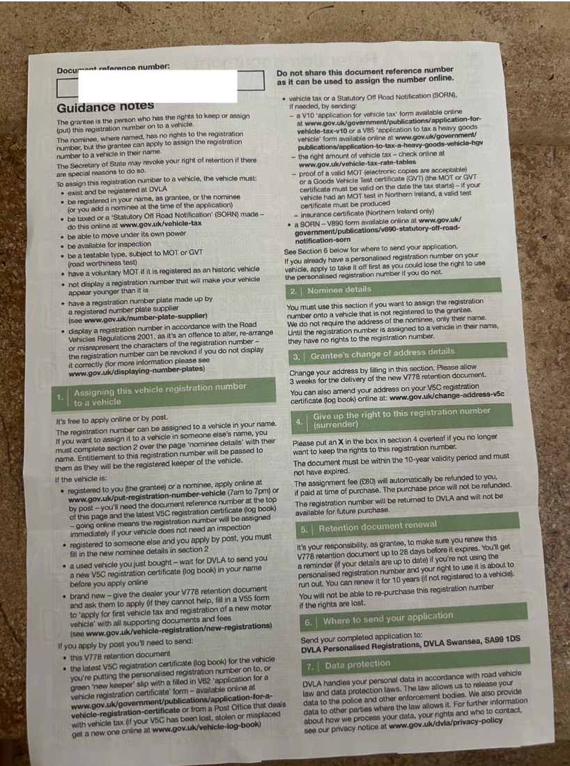 '41 FC' - Number Plate for sale by auction in , United Kingdom