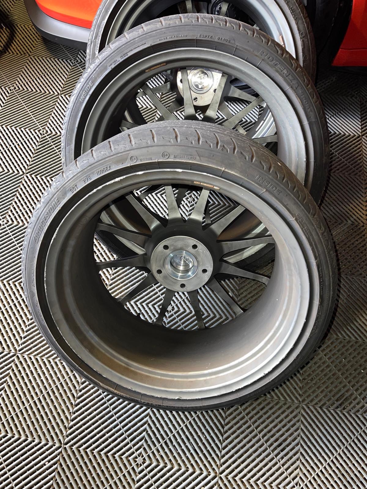 Set of Subaru Prodrive P25 Wheels and Tyres for sale by auction in ...