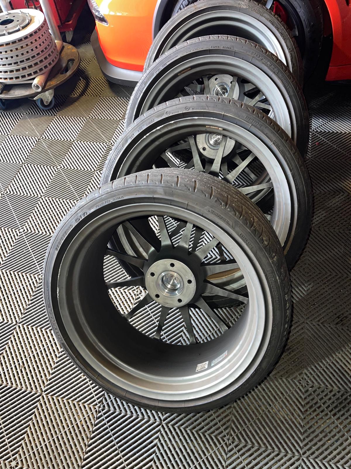 Set of Subaru Prodrive P25 Wheels and Tyres for sale by auction in ...