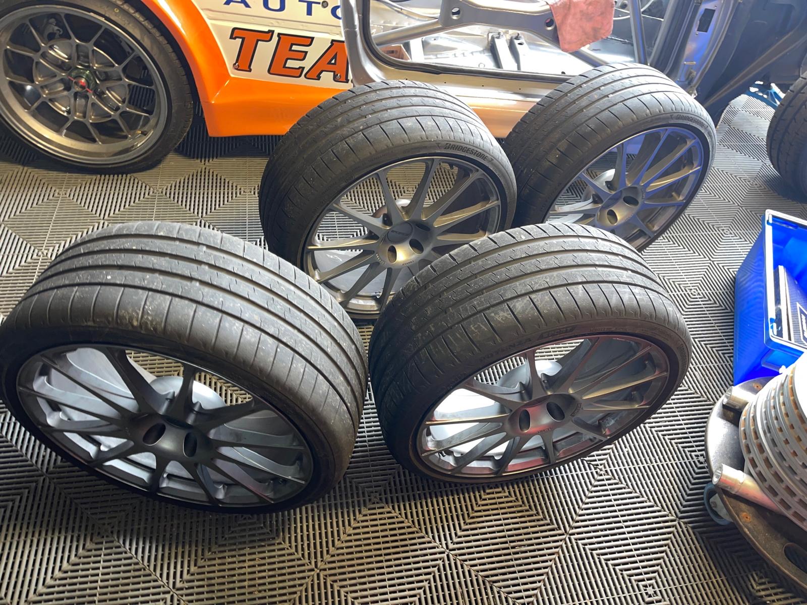 Set of Subaru Prodrive P25 Wheels and Tyres for sale by auction in ...