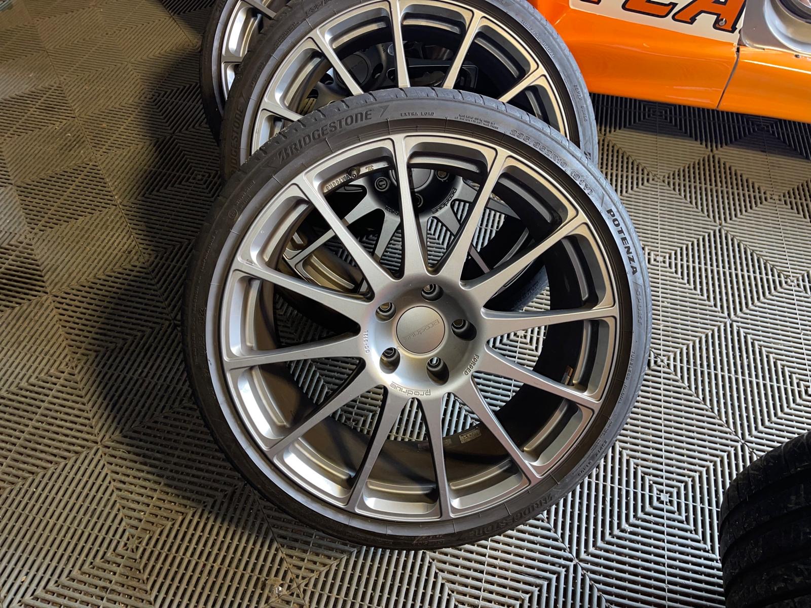 Set of Subaru Prodrive P25 Wheels and Tyres for sale by auction in ...