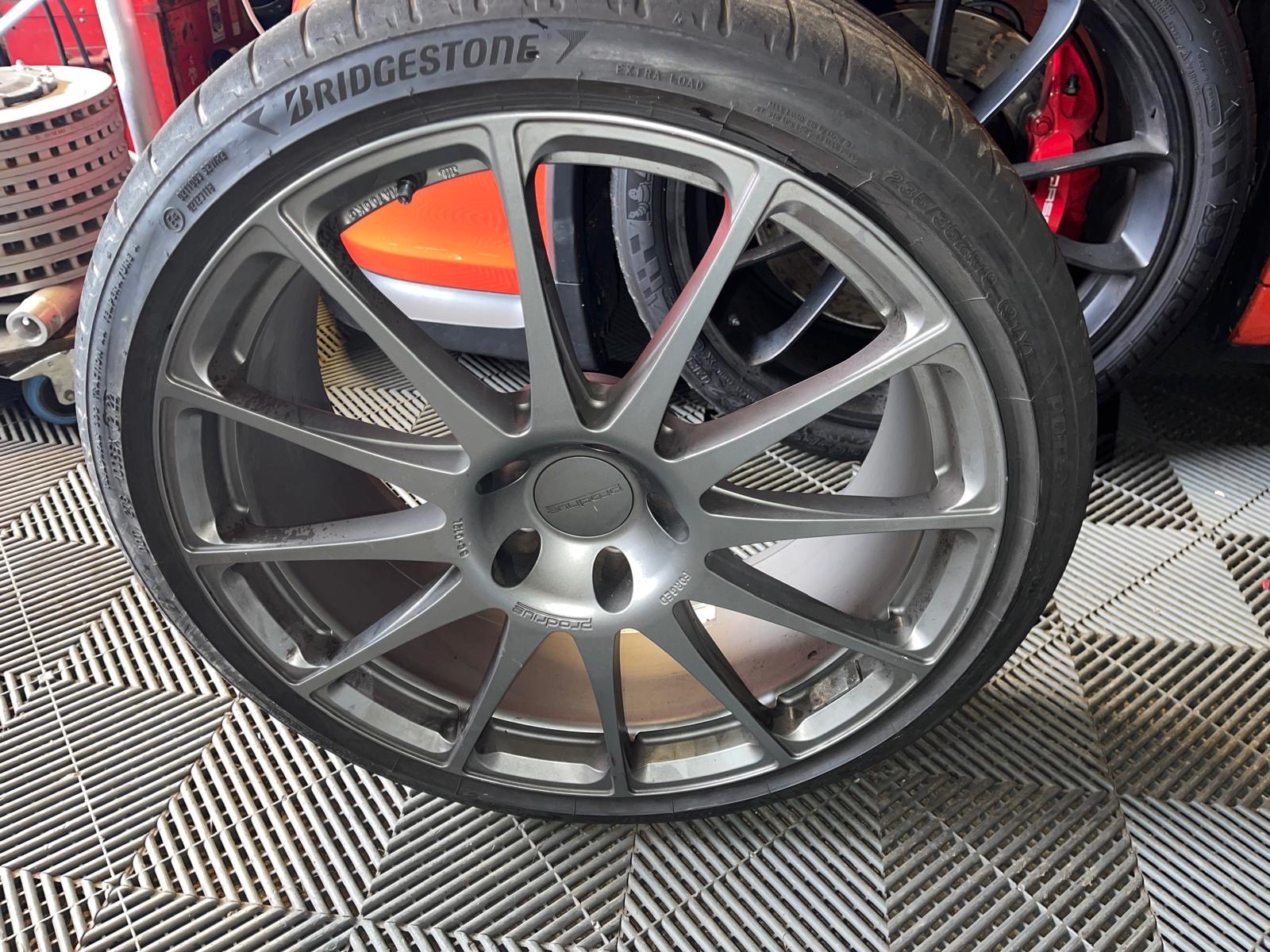 Set of Subaru Prodrive P25 Wheels and Tyres for sale by auction in ...