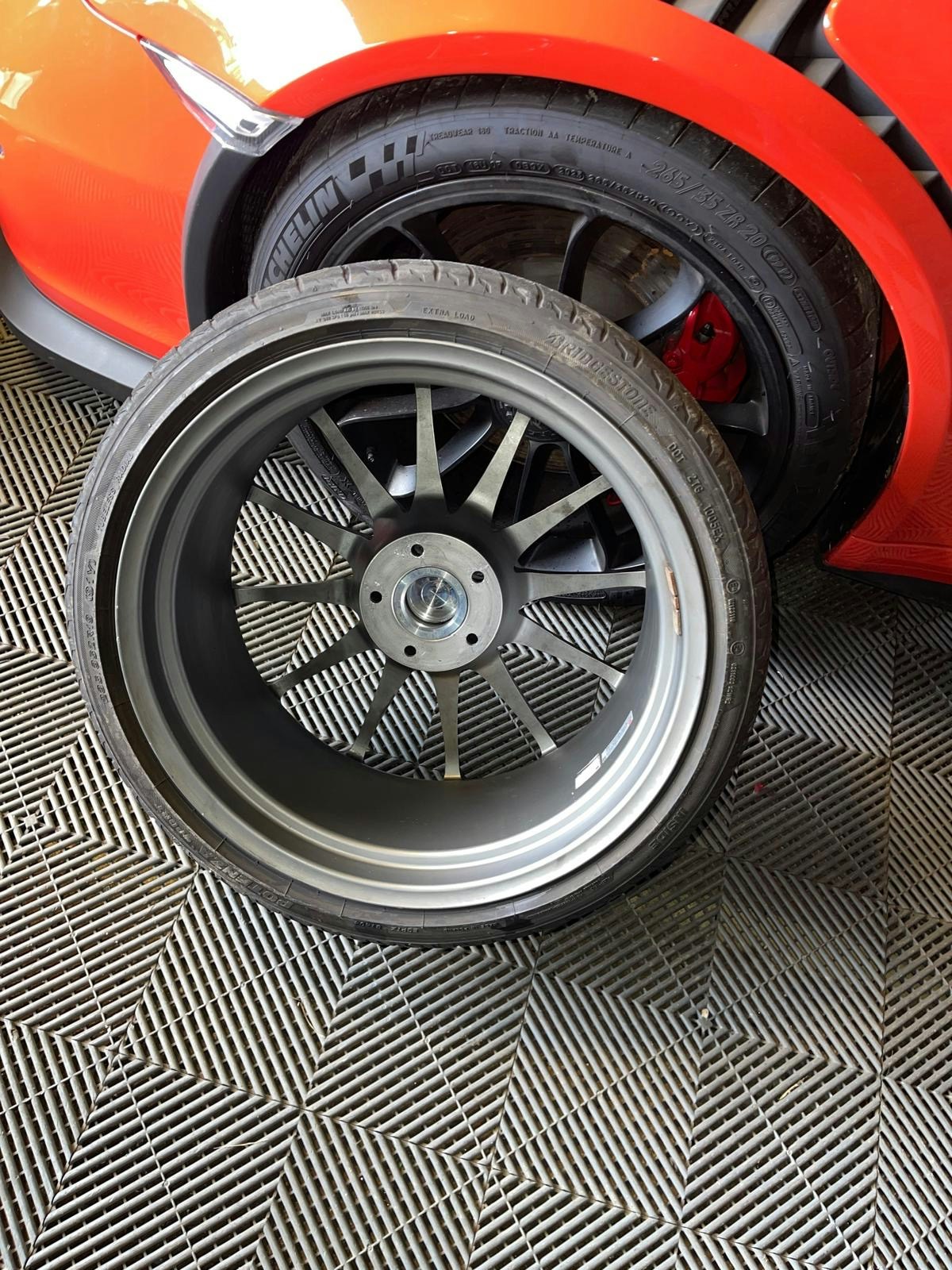 Set of Subaru Prodrive P25 Wheels and Tyres for sale by auction in ...