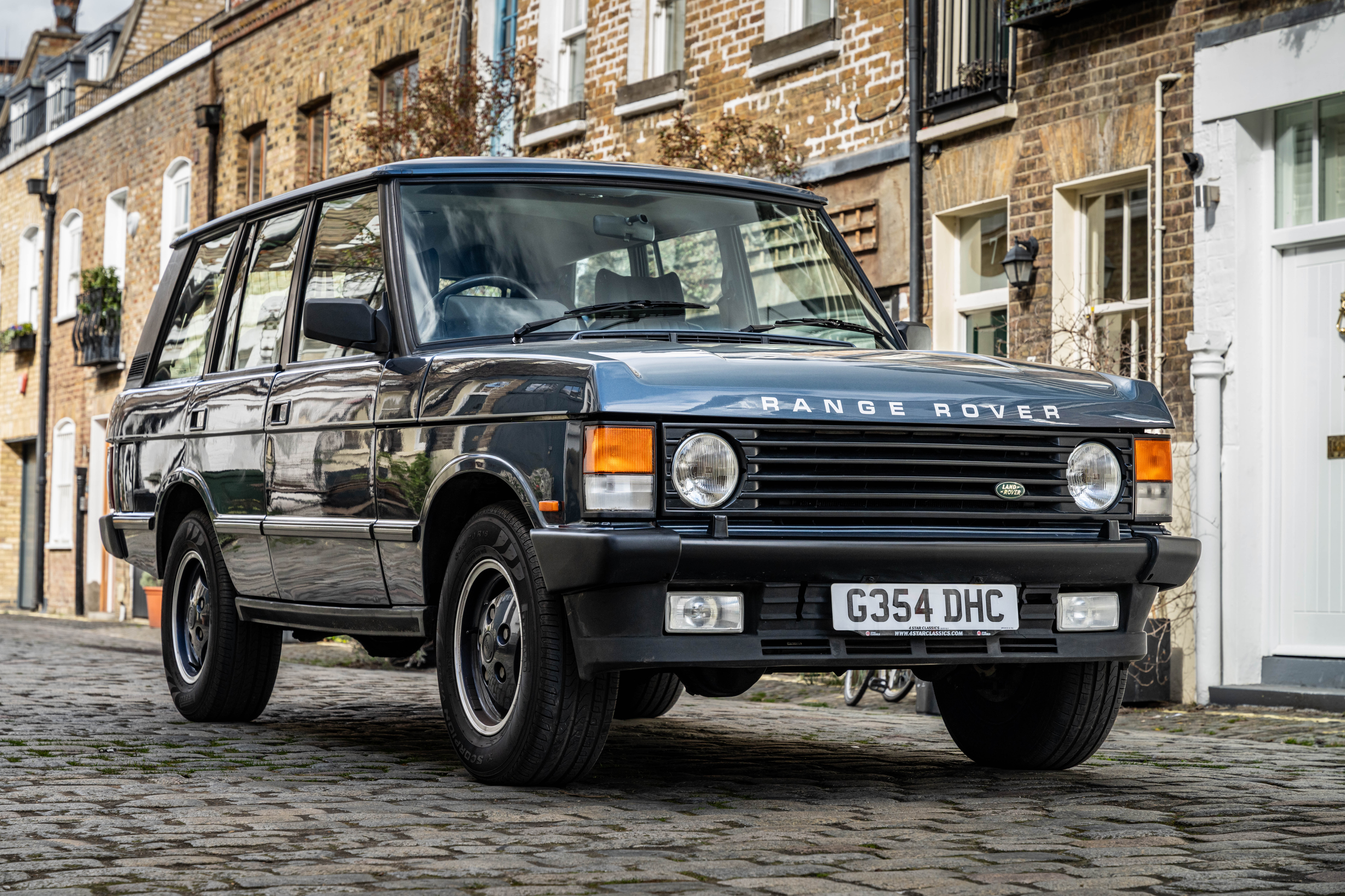 1989 Range Rover Classic 4.5 Vogue SE for sale by auction in London ...