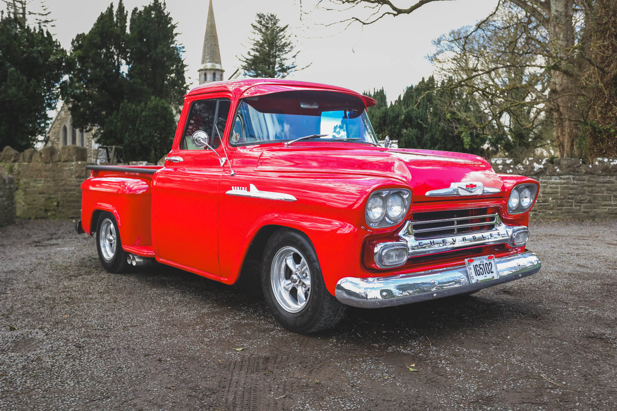 1958 Chevrolet Apache Stepside - LHD for sale by auction in London ...