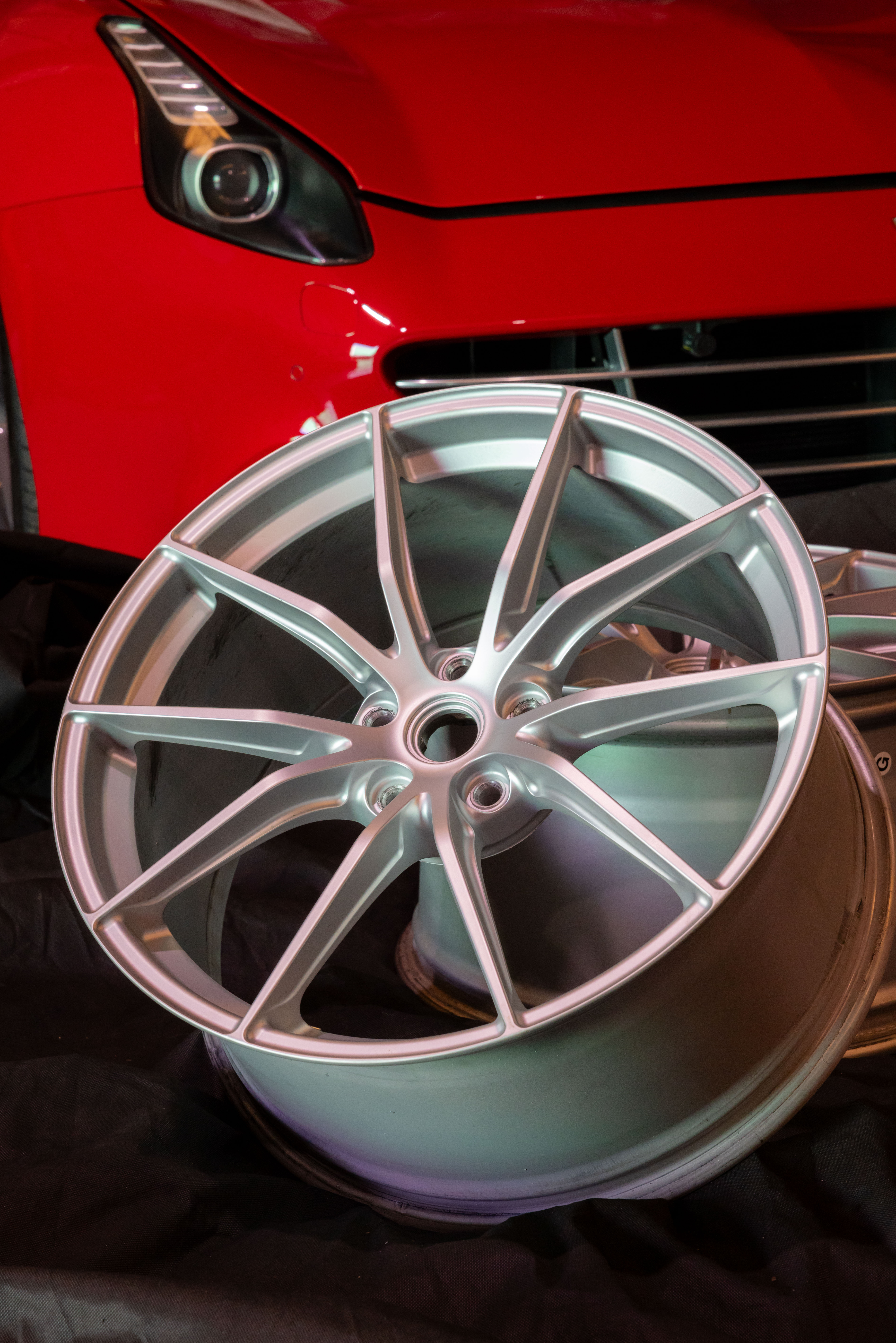 Set of Ferrari F12 TDF Wheels for sale by auction in Telford ...