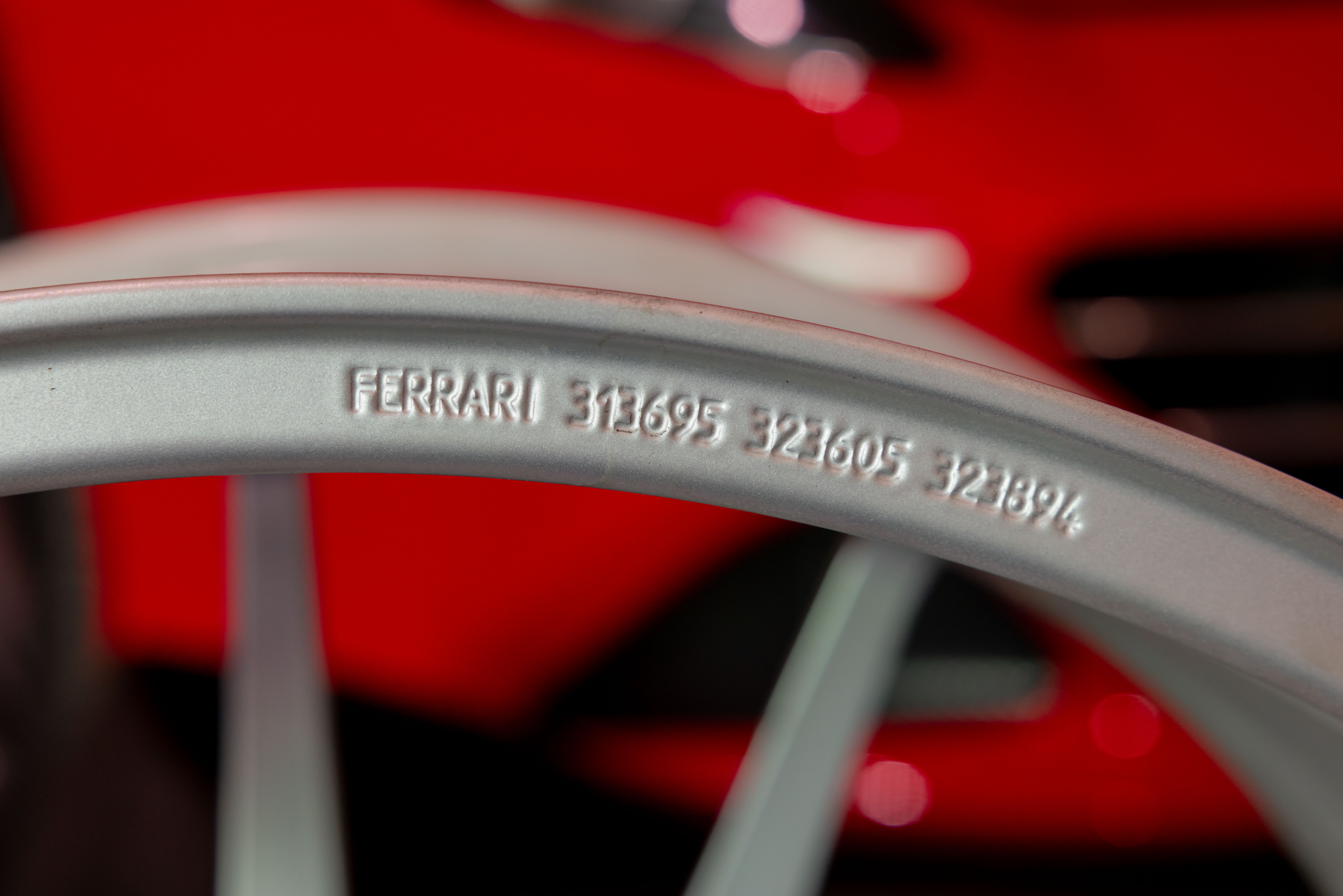 Set of Ferrari F12 TDF Wheels for sale by auction in Telford ...