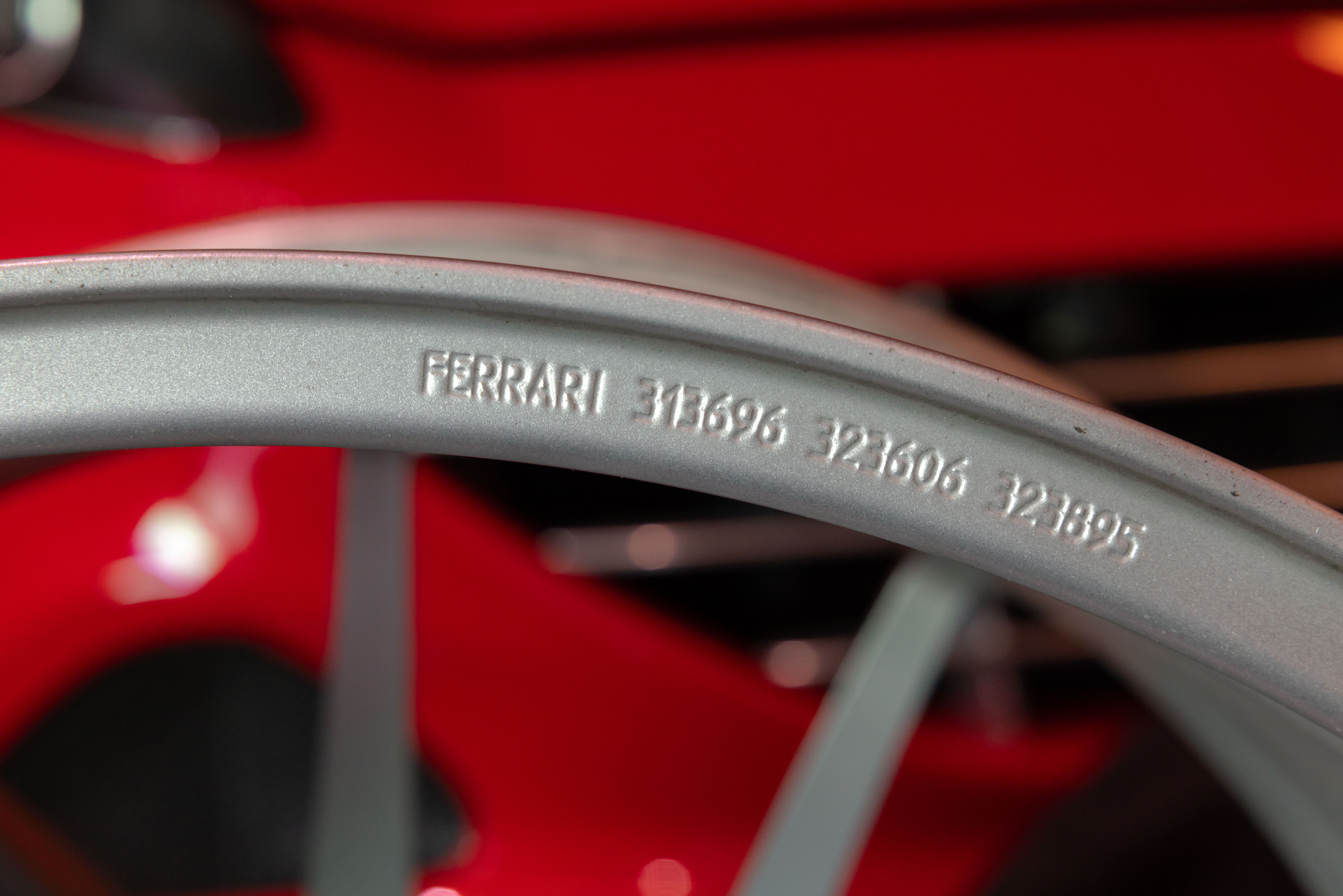 Set of Ferrari F12 TDF Wheels for sale by auction in Telford ...