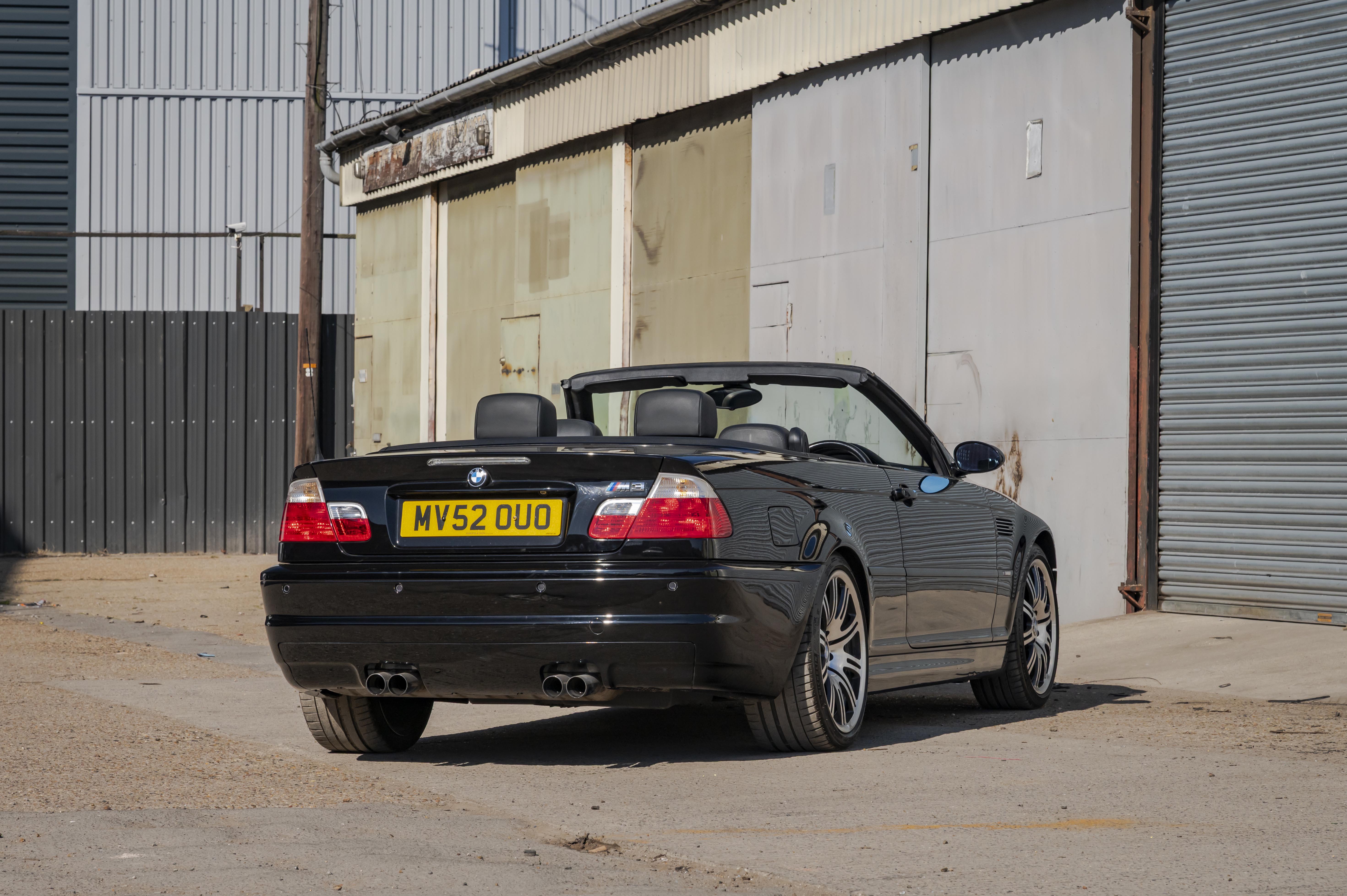 2002 BMW (E46) M3 Convertible for sale by auction in London, United Kingdom