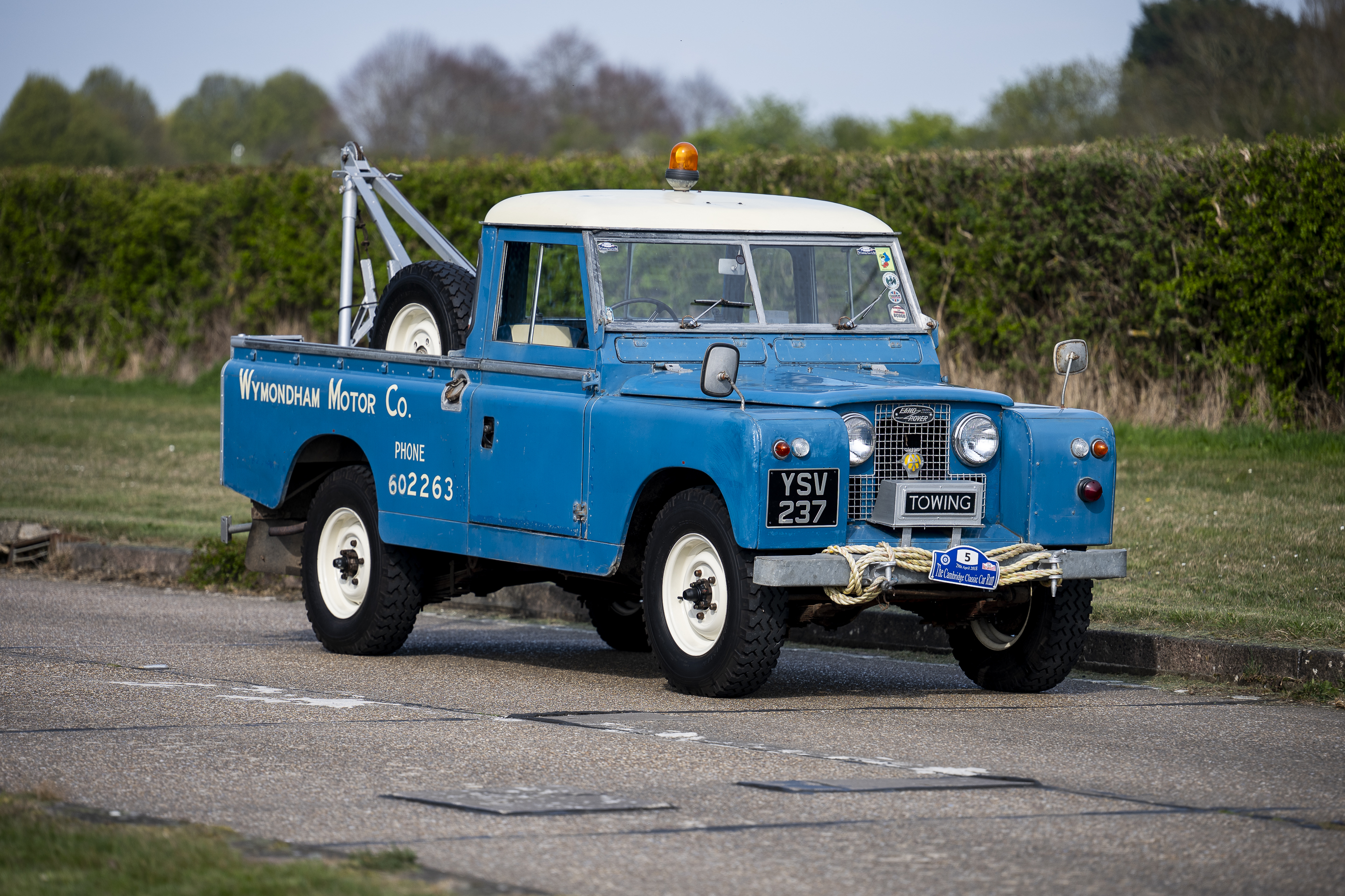 1959 Land Rover Series II 109" Breakdown Truck for sale by auction in ...