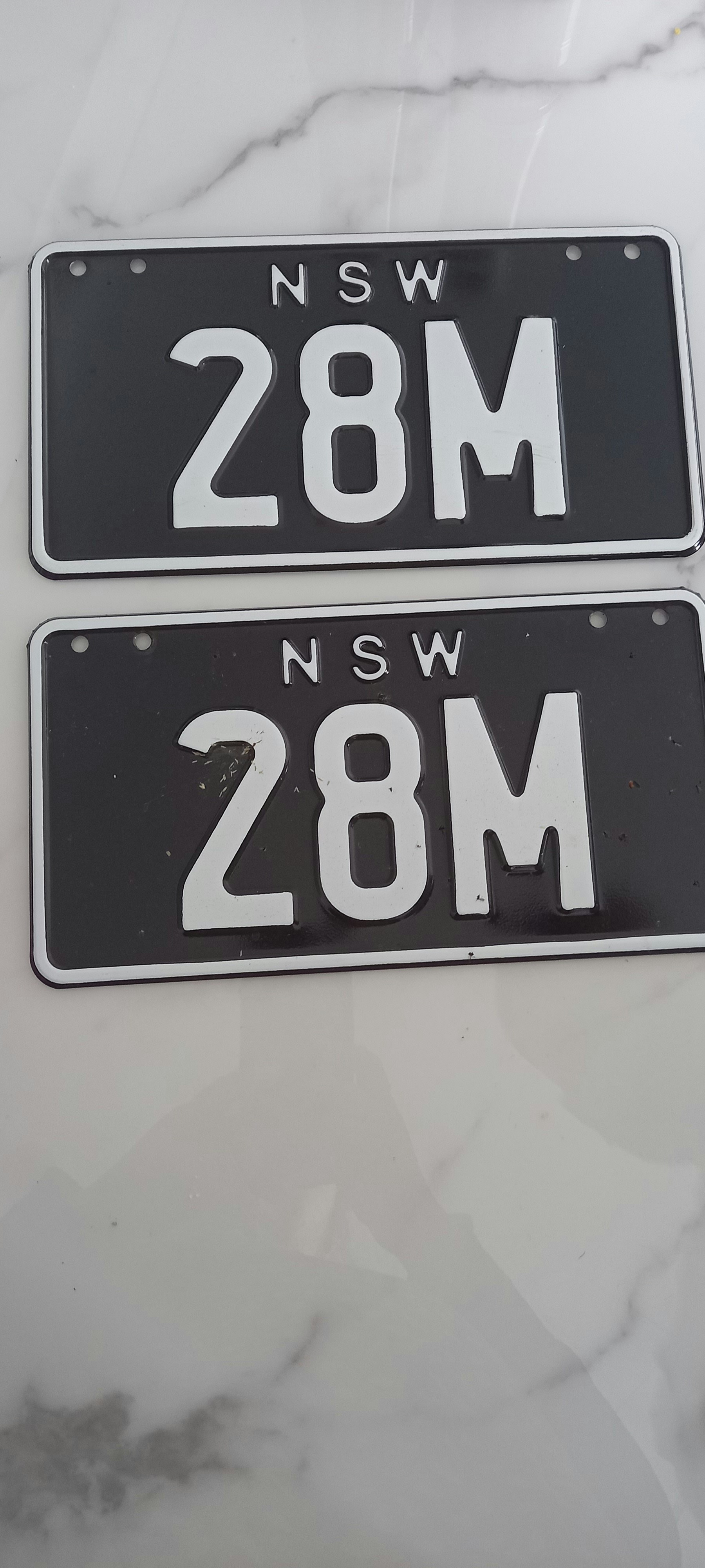 '28M' - New South Wales Signature Number Plate for sale by auction in ...