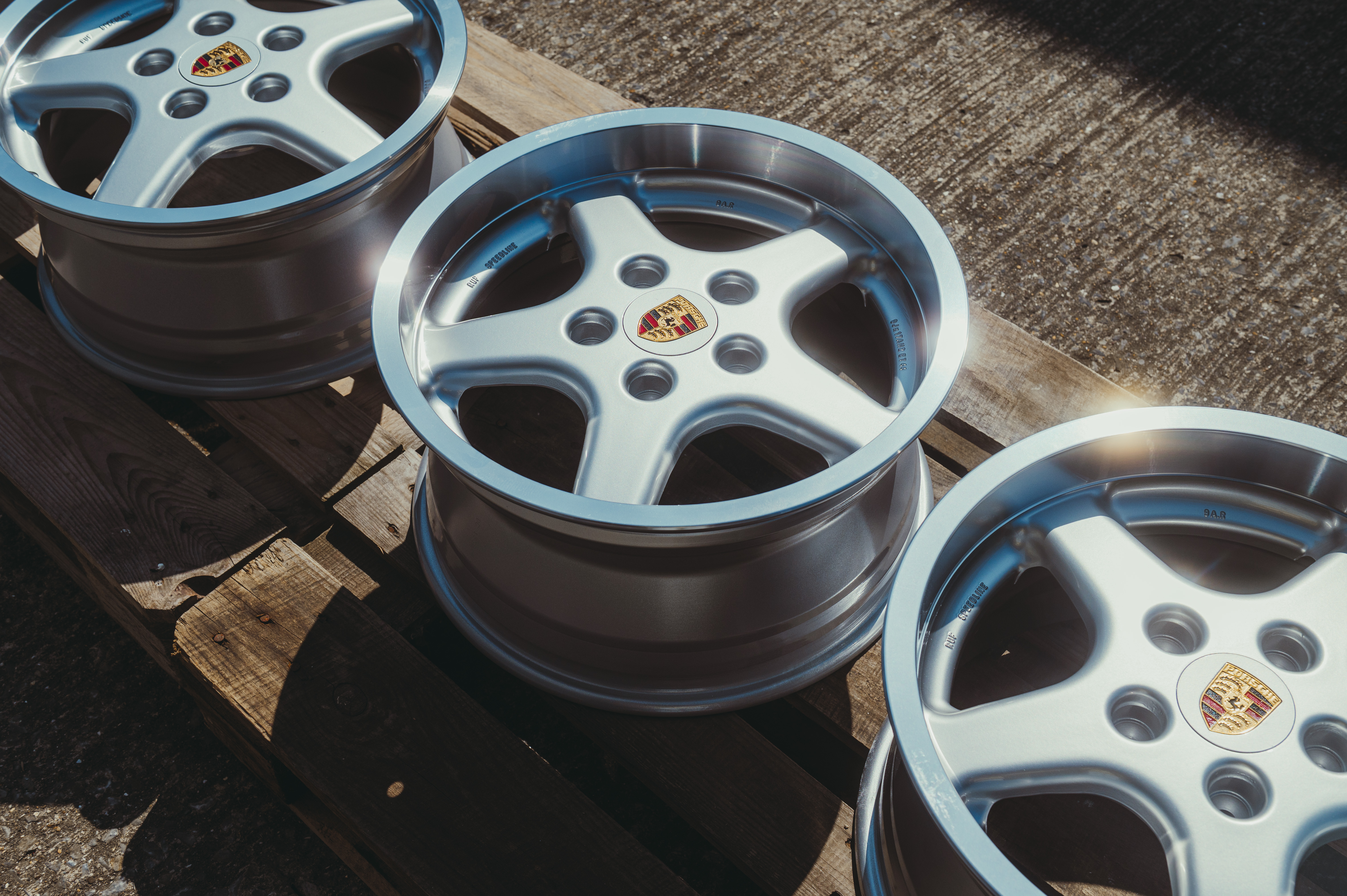 Set of RUF Speedline Porsche 911 (964) Carrera 2/4 Wheels for sale by ...