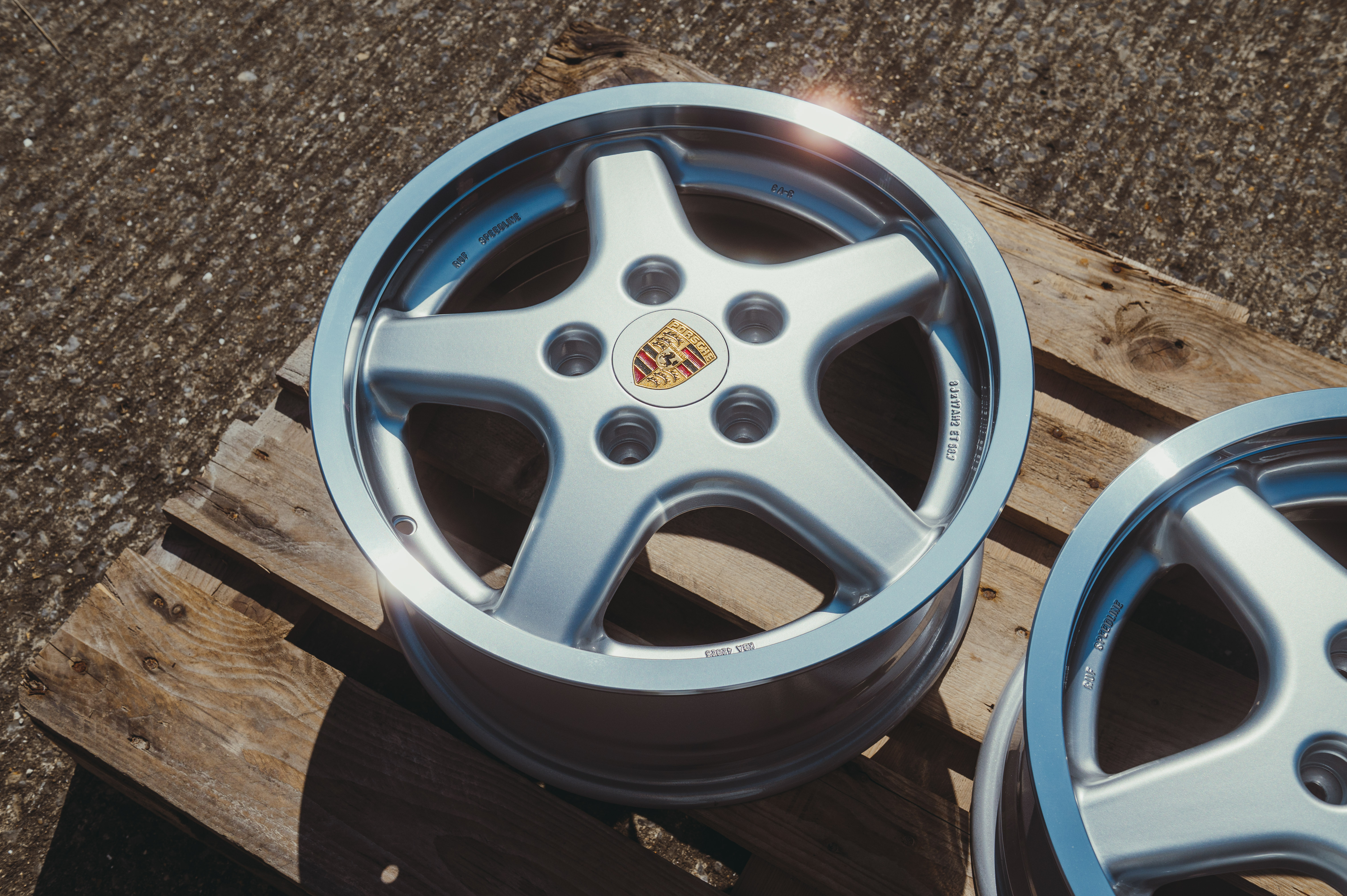 Set of RUF Speedline Porsche 911 (964) Carrera 2/4 Wheels for sale by ...