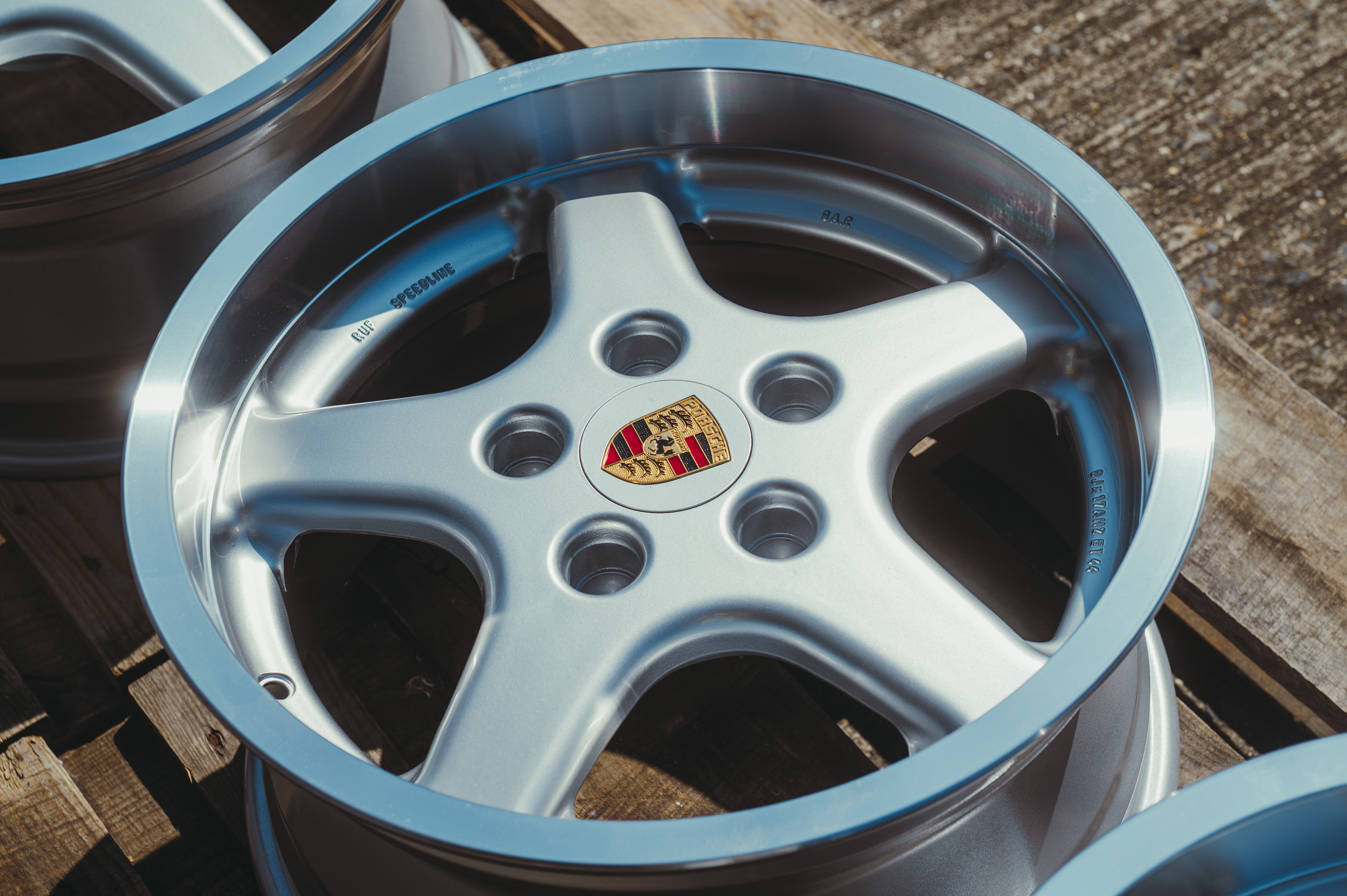 Set of RUF Speedline Porsche 911 (964) Carrera 2/4 Wheels for sale by ...