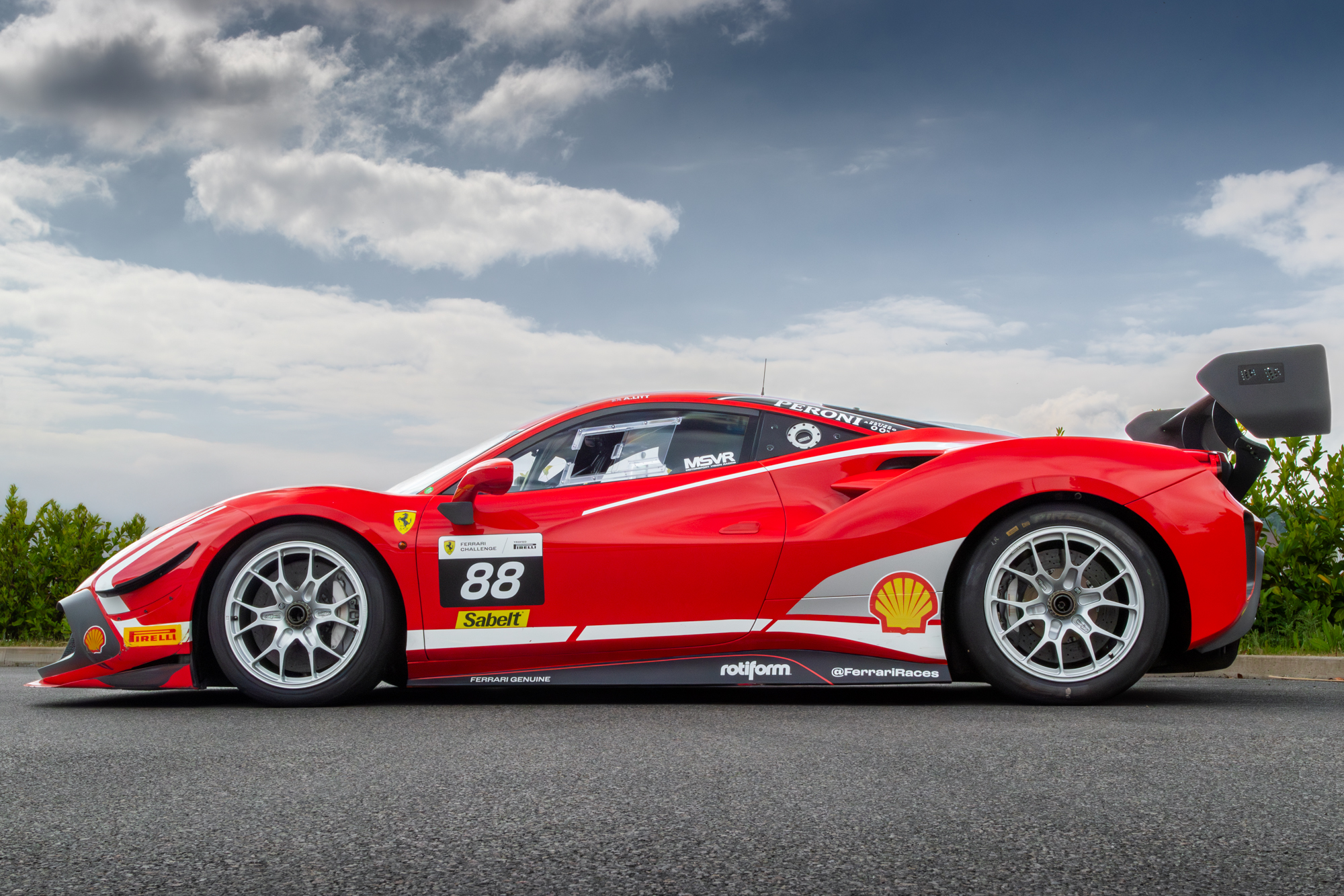 2022 Ferrari 488 Challenge Evo - 1,994 Km - VAT Q for sale by auction ...