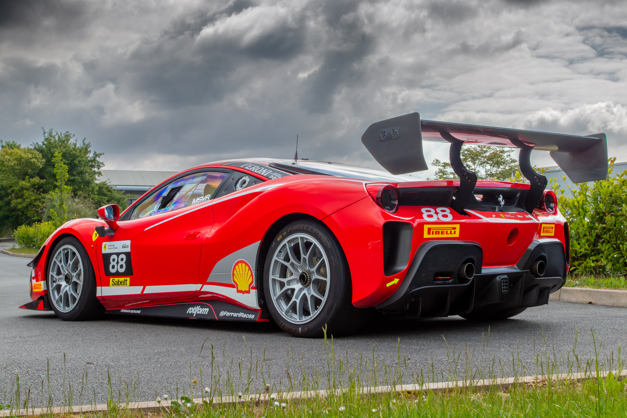 2022 Ferrari 488 Challenge Evo - 1,994 Km - VAT Q for sale by auction ...