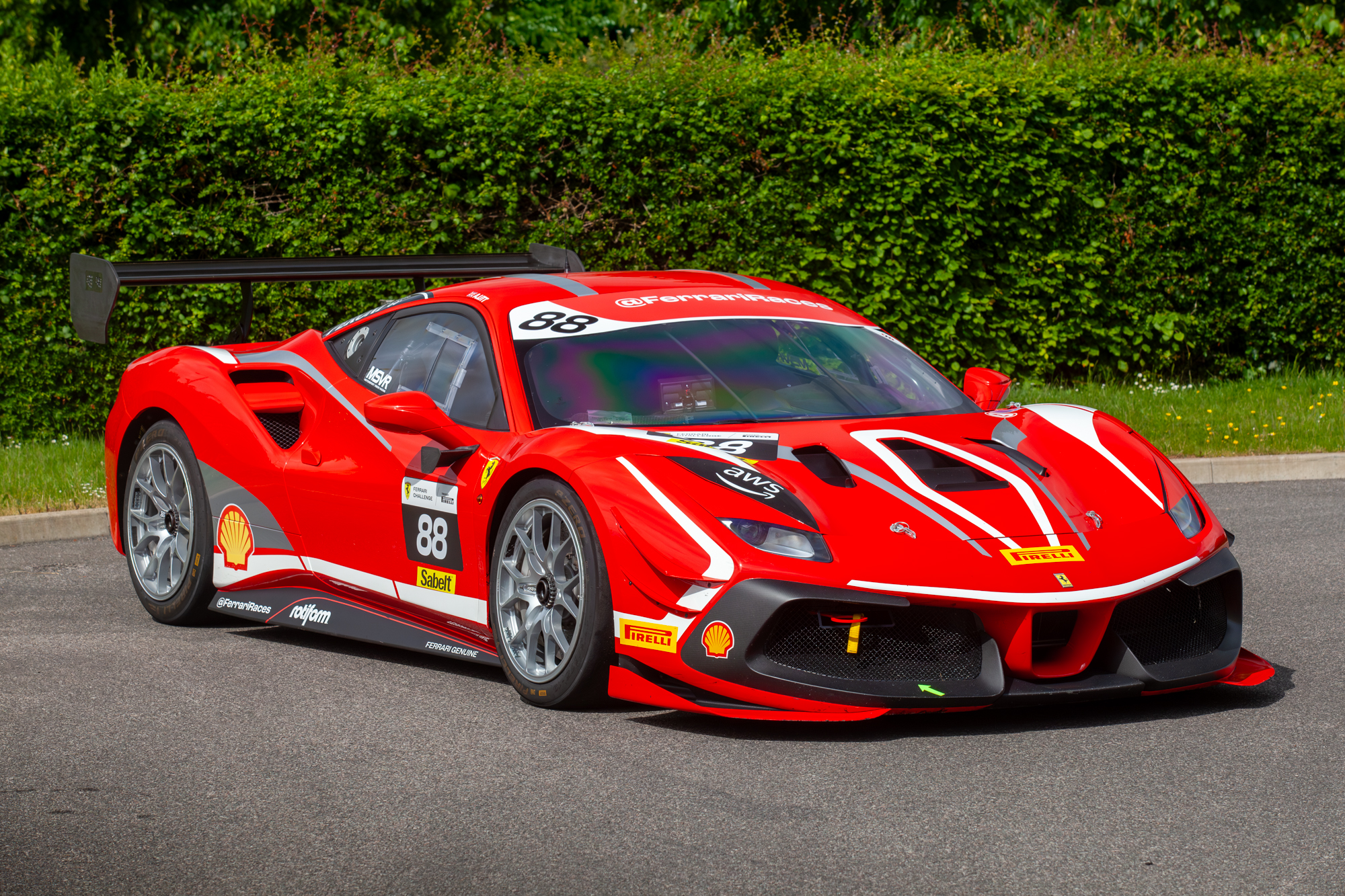 2022 Ferrari 488 Challenge Evo - 1,994 Km - VAT Q for sale by auction ...