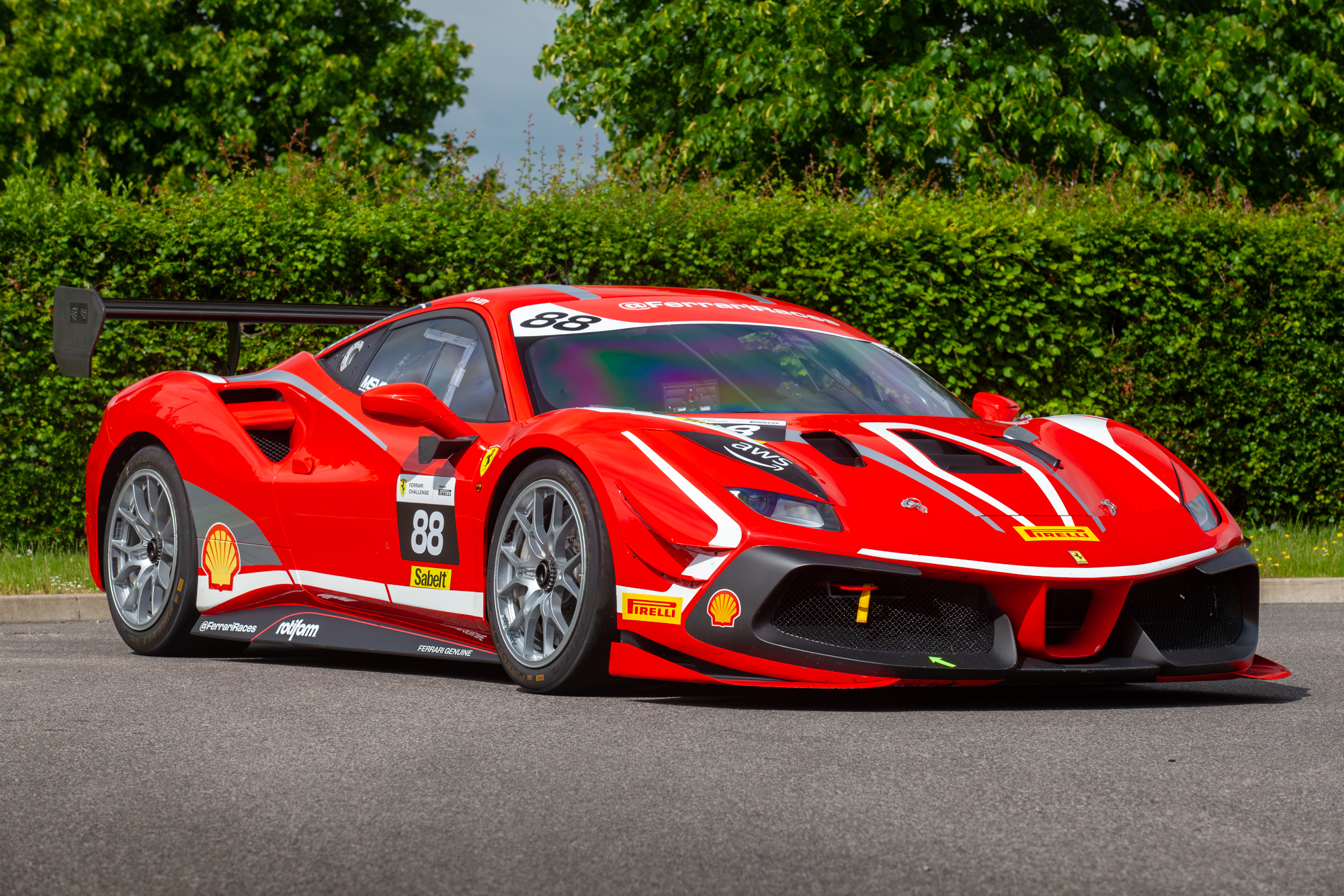 2022 Ferrari 488 Challenge Evo - 1,994 Km - VAT Q for sale by auction ...
