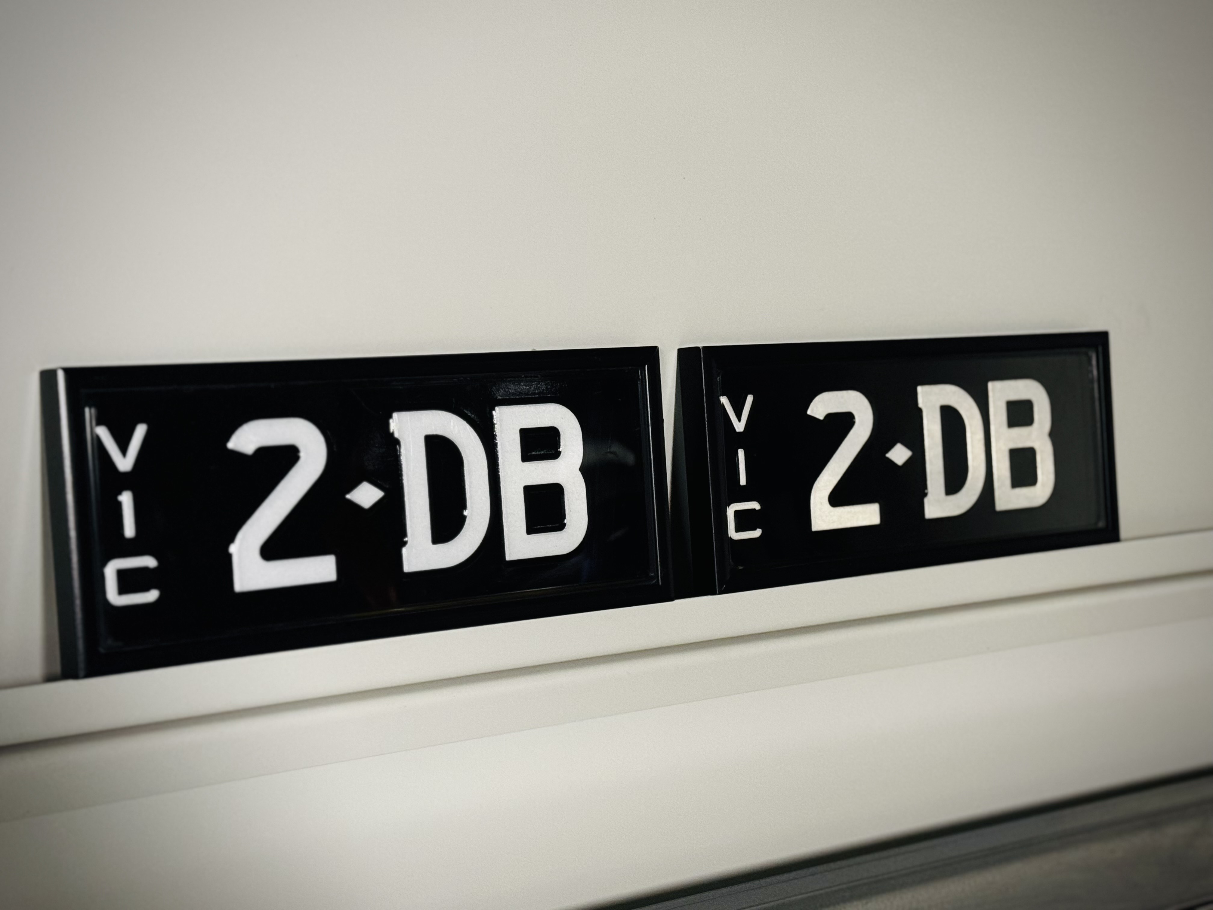 '2DB' - Victoria Signature Number Plate for sale by auction in , Australia
