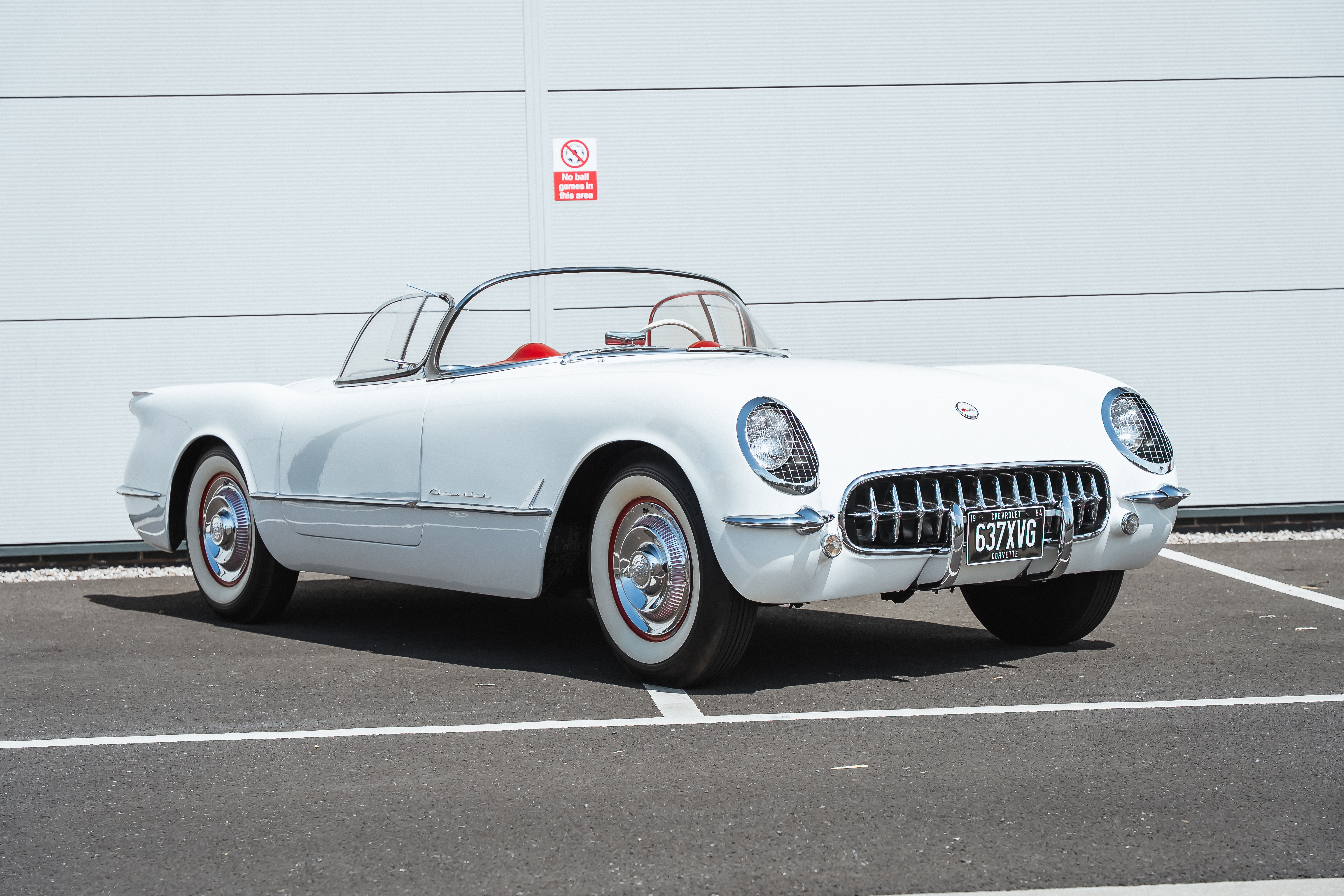 1954 Chevrolet Corvette (C1) - 'Blue Flame' Engine for sale by auction ...