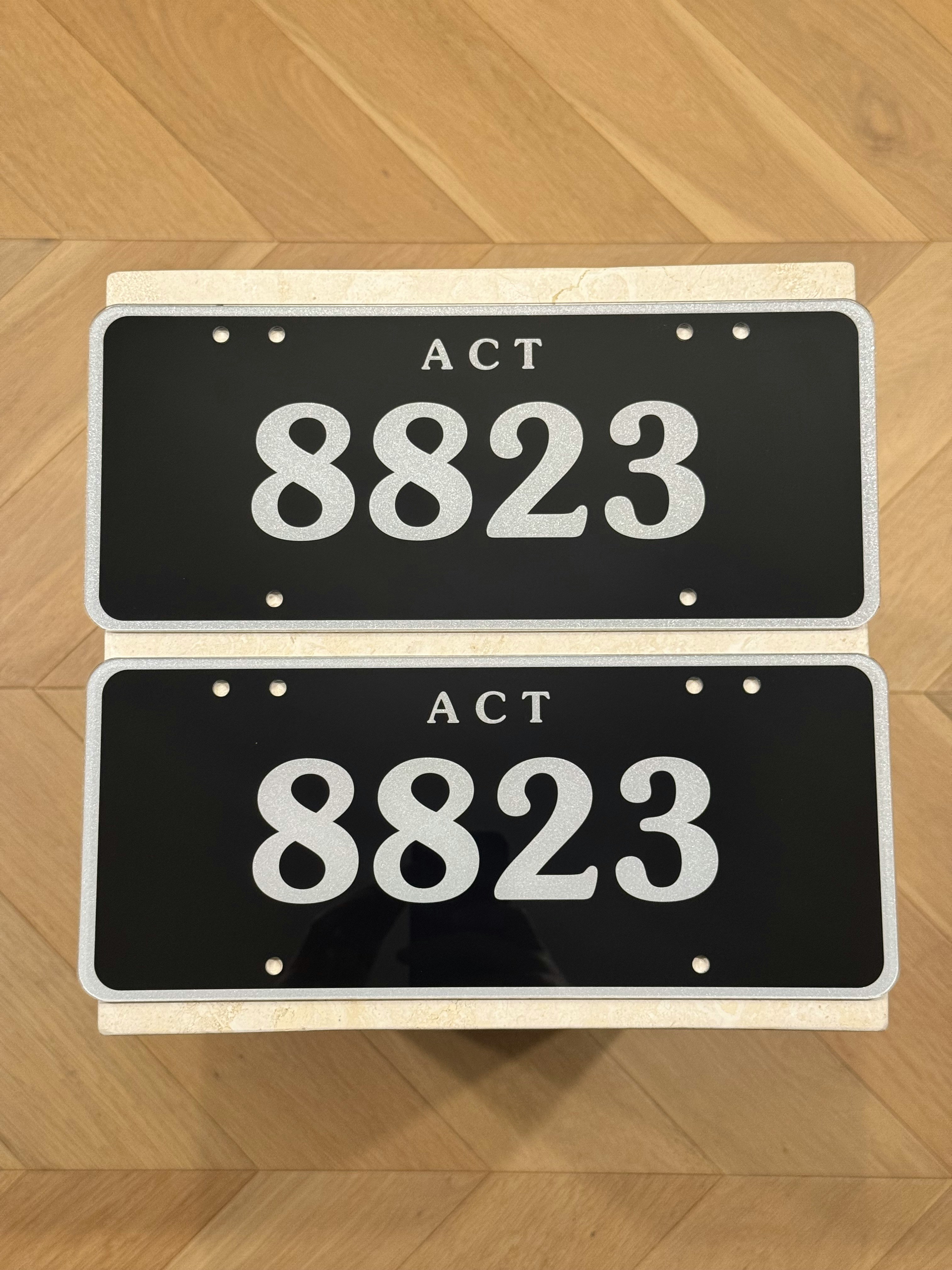 '8823' - Australian Capital Territory Heritage Number Plate for sale by ...