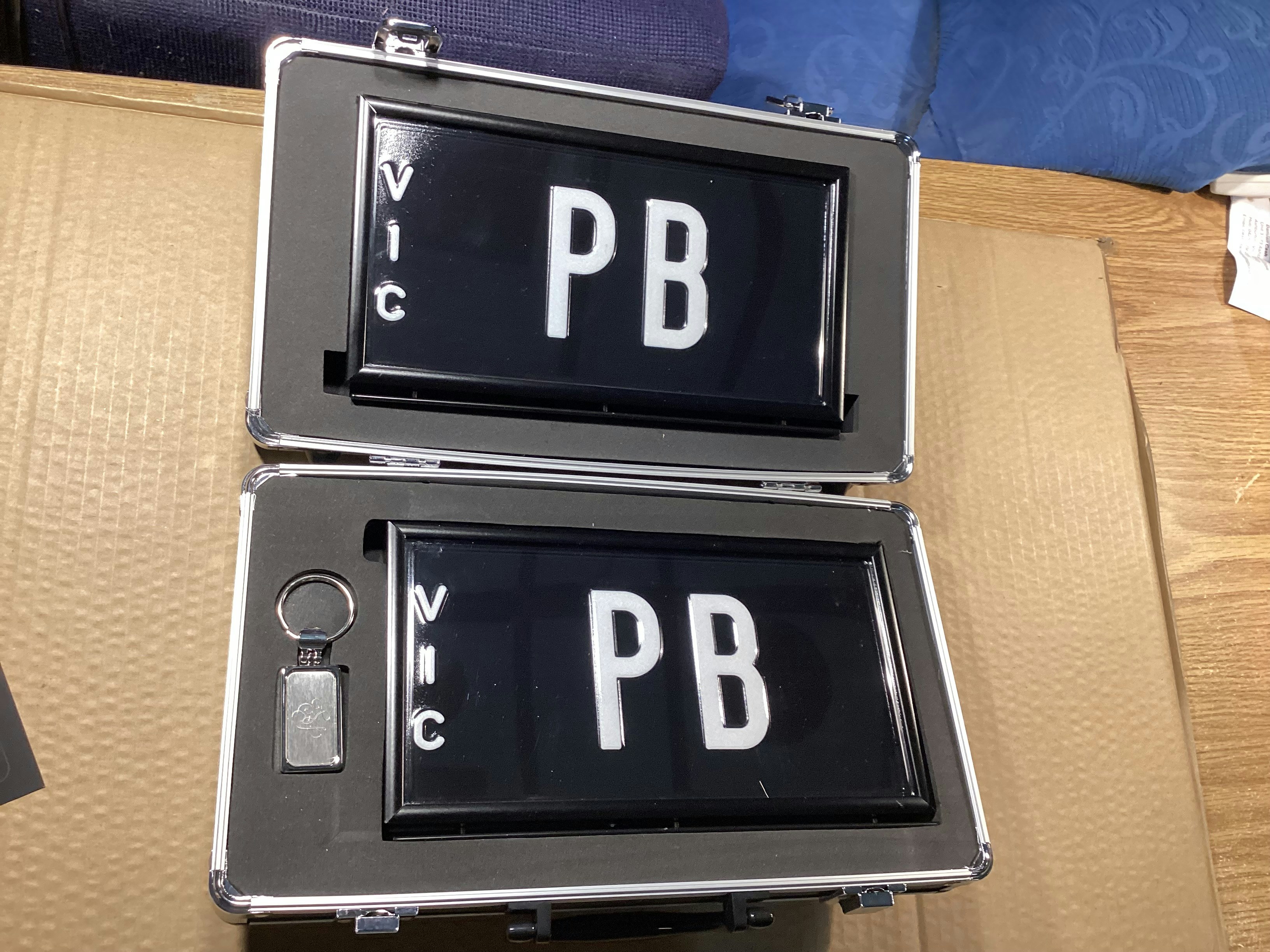 'PB' - Victoria Signature Number Plate for sale by auction in VIC ...