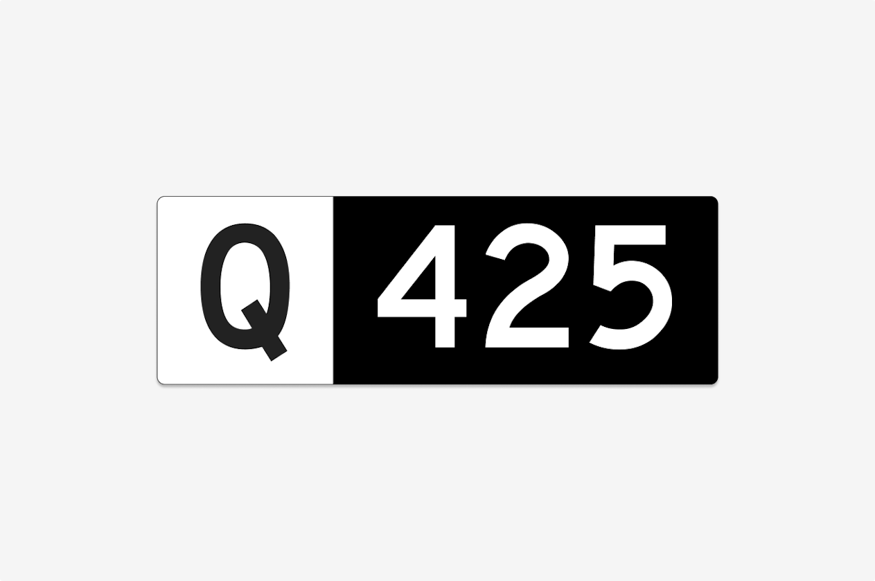 'Q425' - Queensland Heritage Plate for sale by auction in QLD, Australia