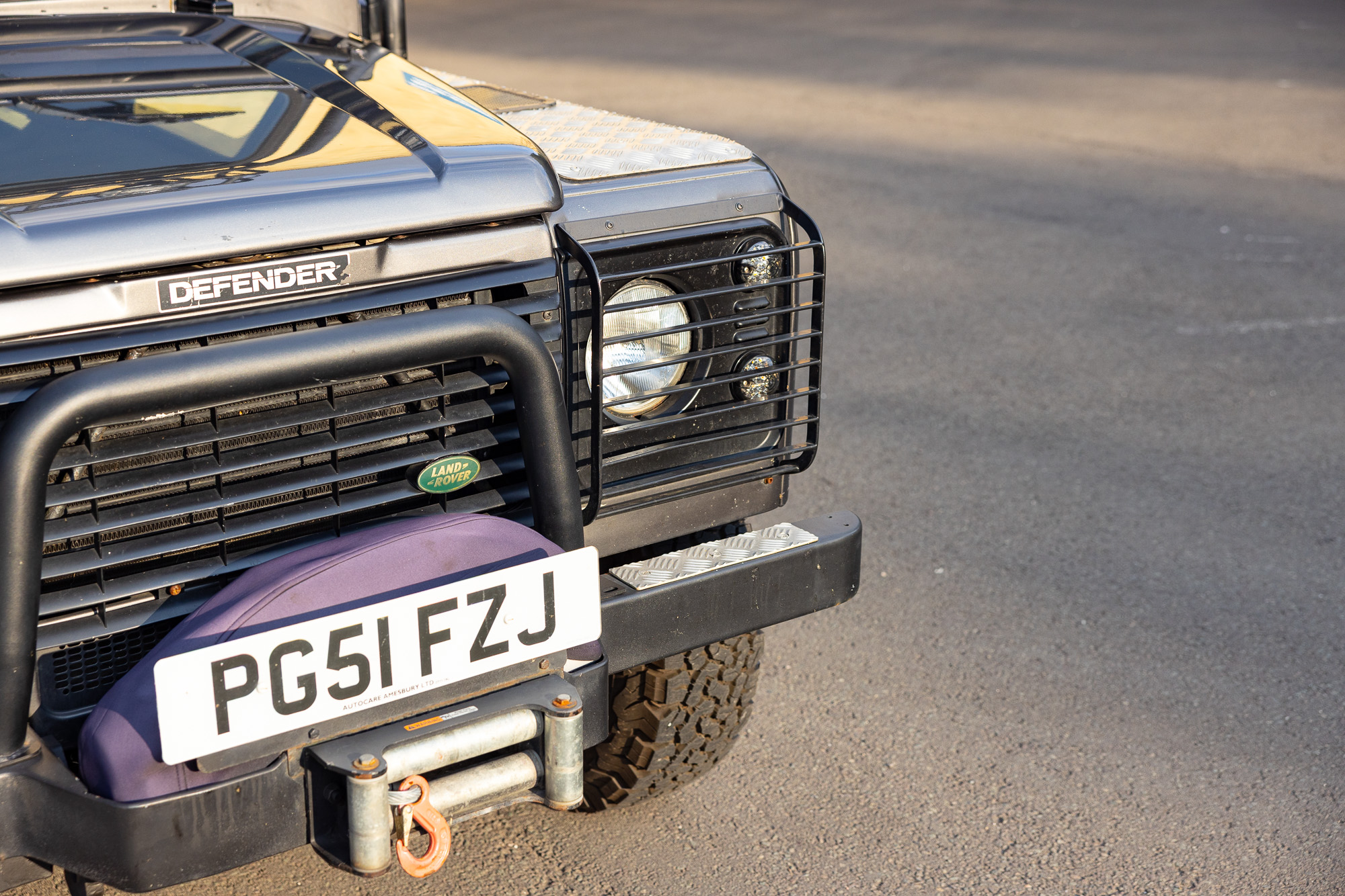2001 Land Rover Defender 90 'Tomb Raider' for sale by auction in ...