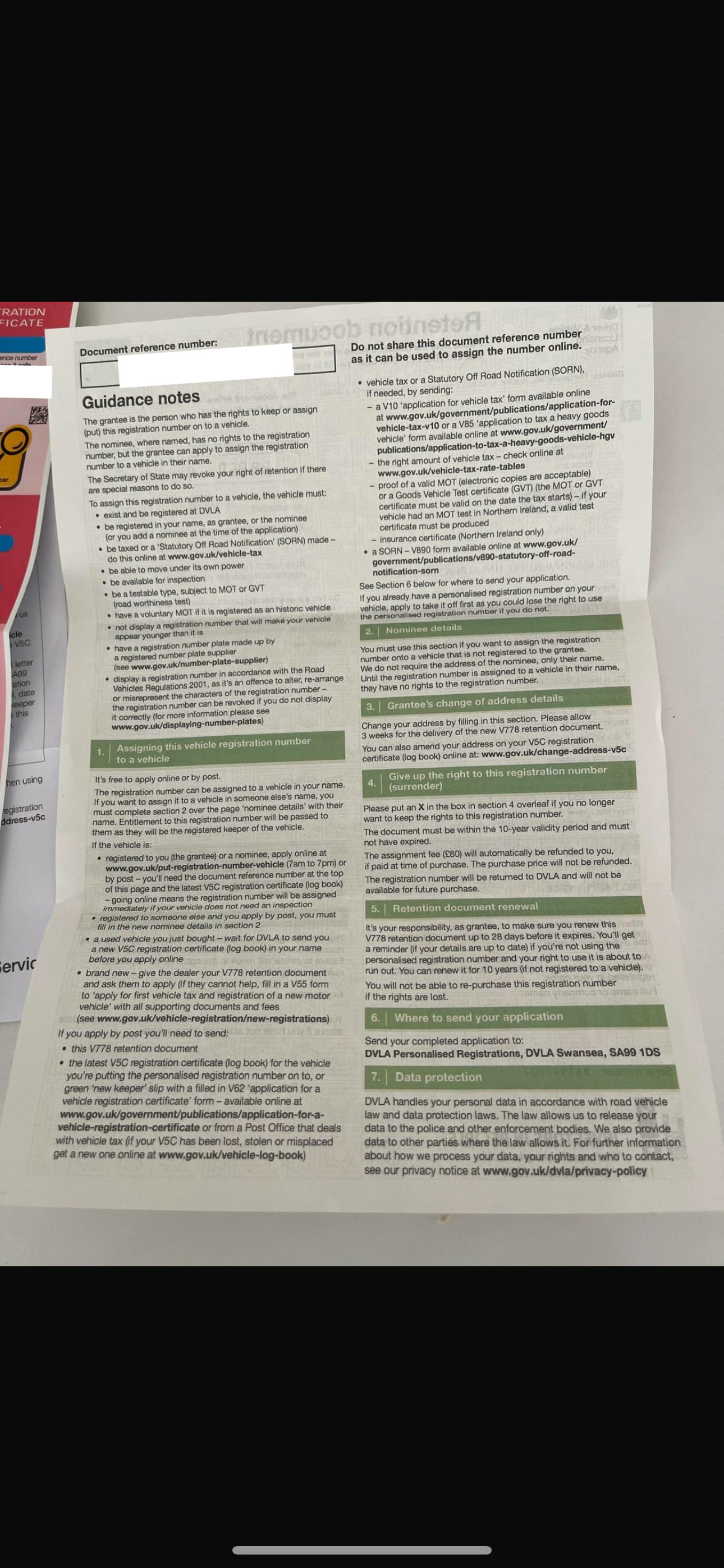 '88 RED' - Number Plate for sale by auction in , United Kingdom