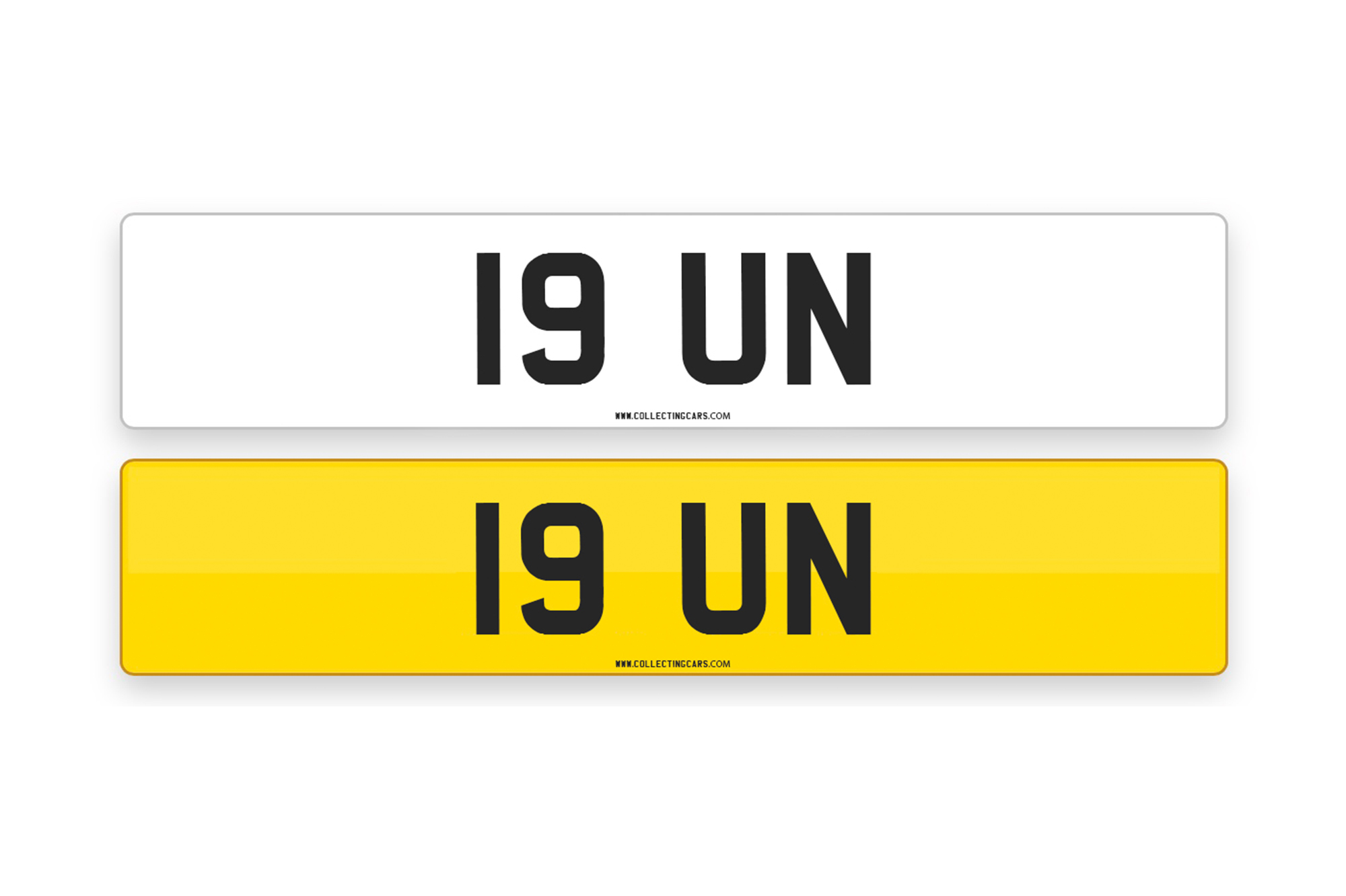 '19 UN' - NUMBER PLATE for sale by auction in , United Kingdom
