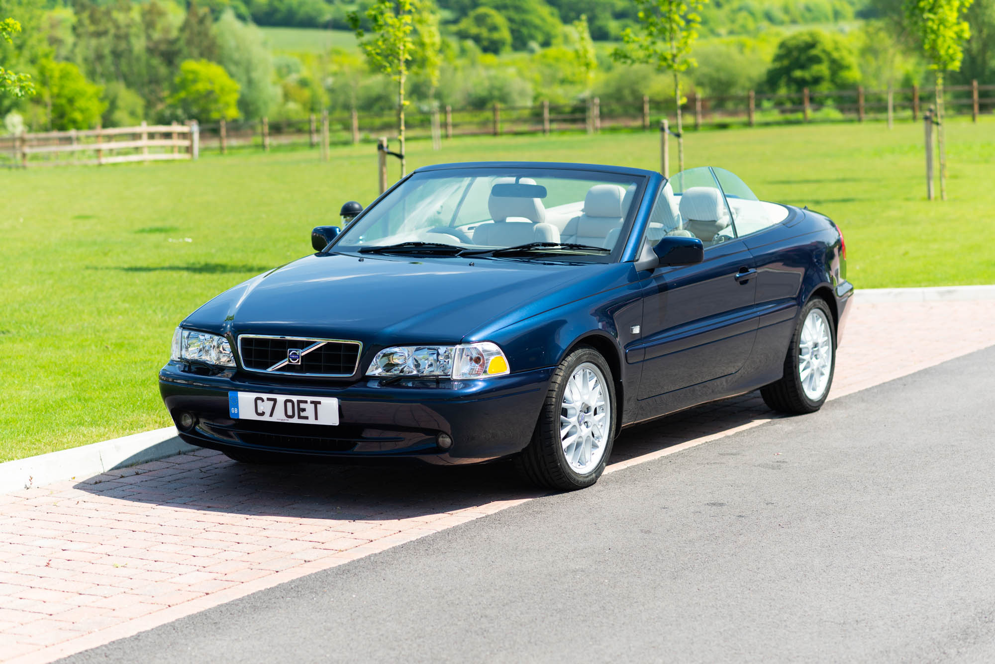 2002 VOLVO C70 CONVERTIBLE - 12,270 MILES FROM NEW for sale by auction ...