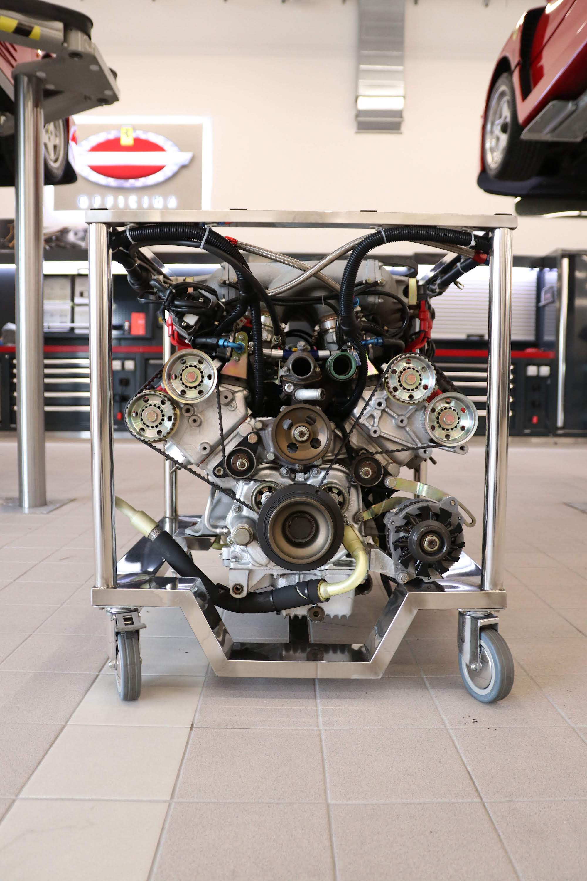 FERRARI F40 ENGINE - 1,000KM FROM NEW for sale by auction in Copenhagen ...