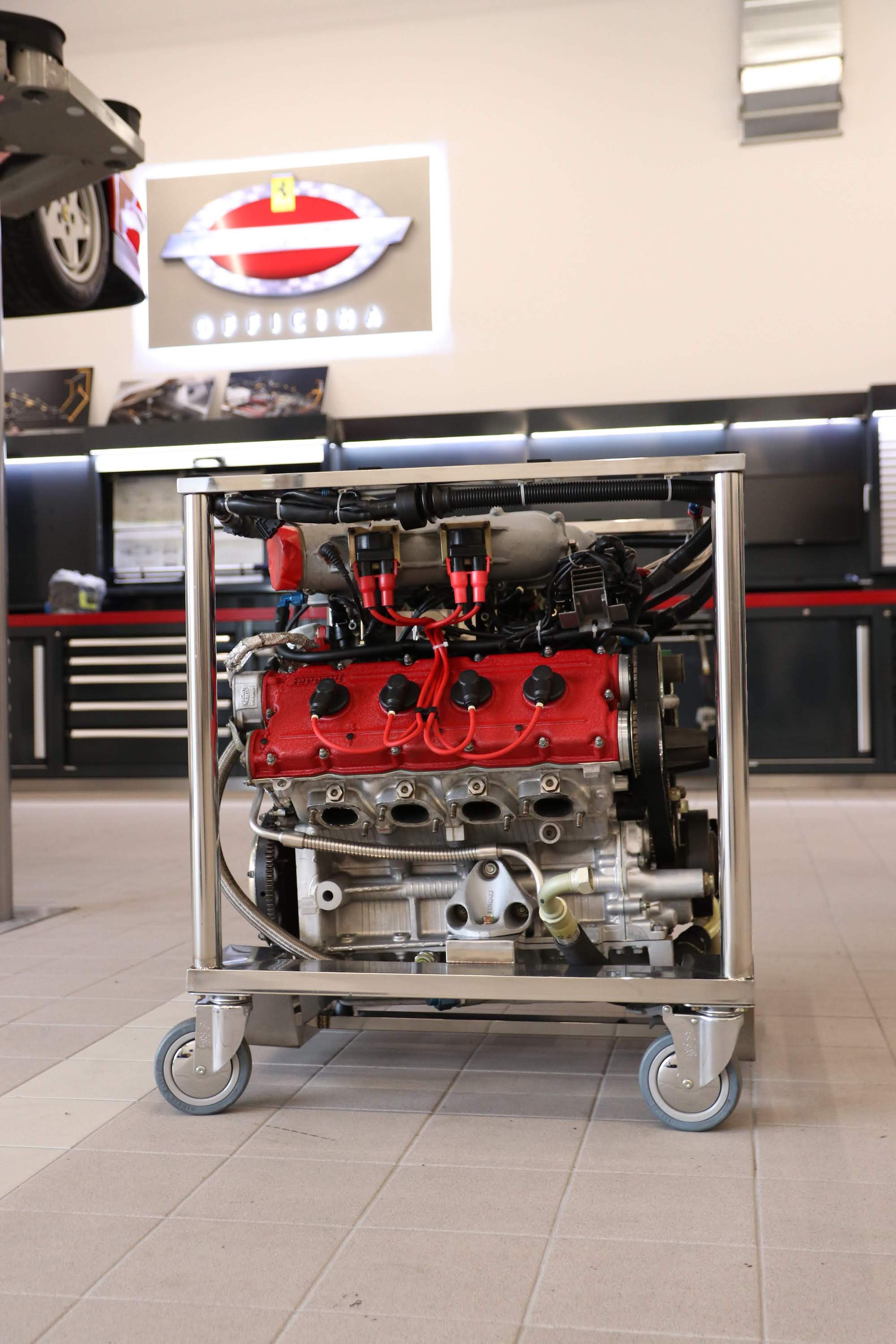 FERRARI F40 ENGINE - 1,000KM FROM NEW for sale by auction in Copenhagen ...