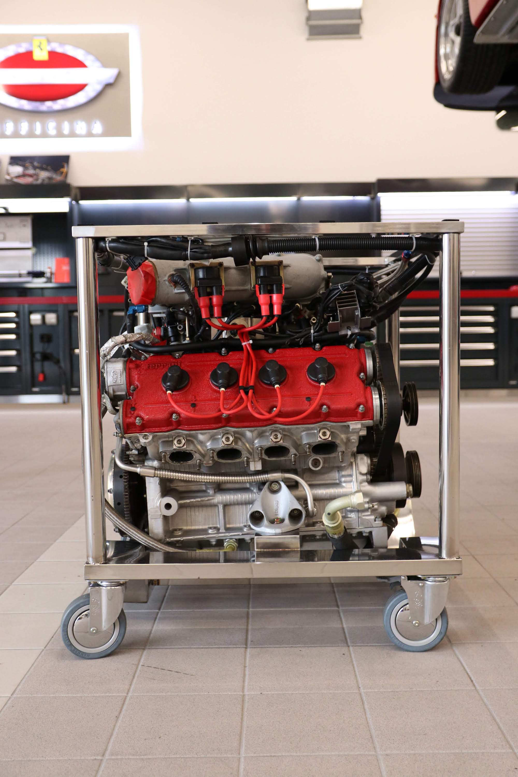 FERRARI F40 ENGINE - 1,000KM FROM NEW for sale by auction in Copenhagen ...