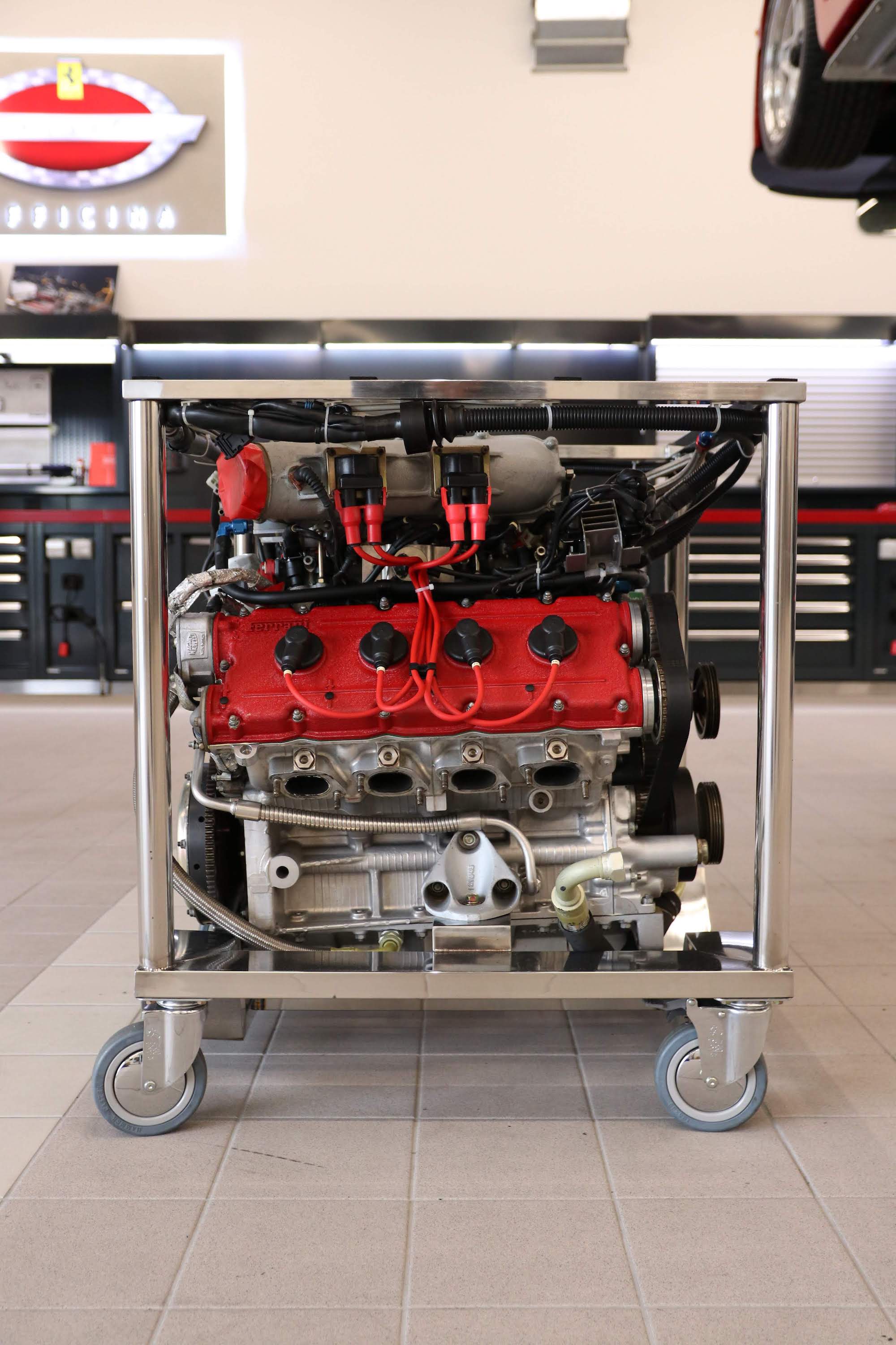 FERRARI F40 ENGINE - 1,000KM FROM NEW for sale by auction in Copenhagen ...
