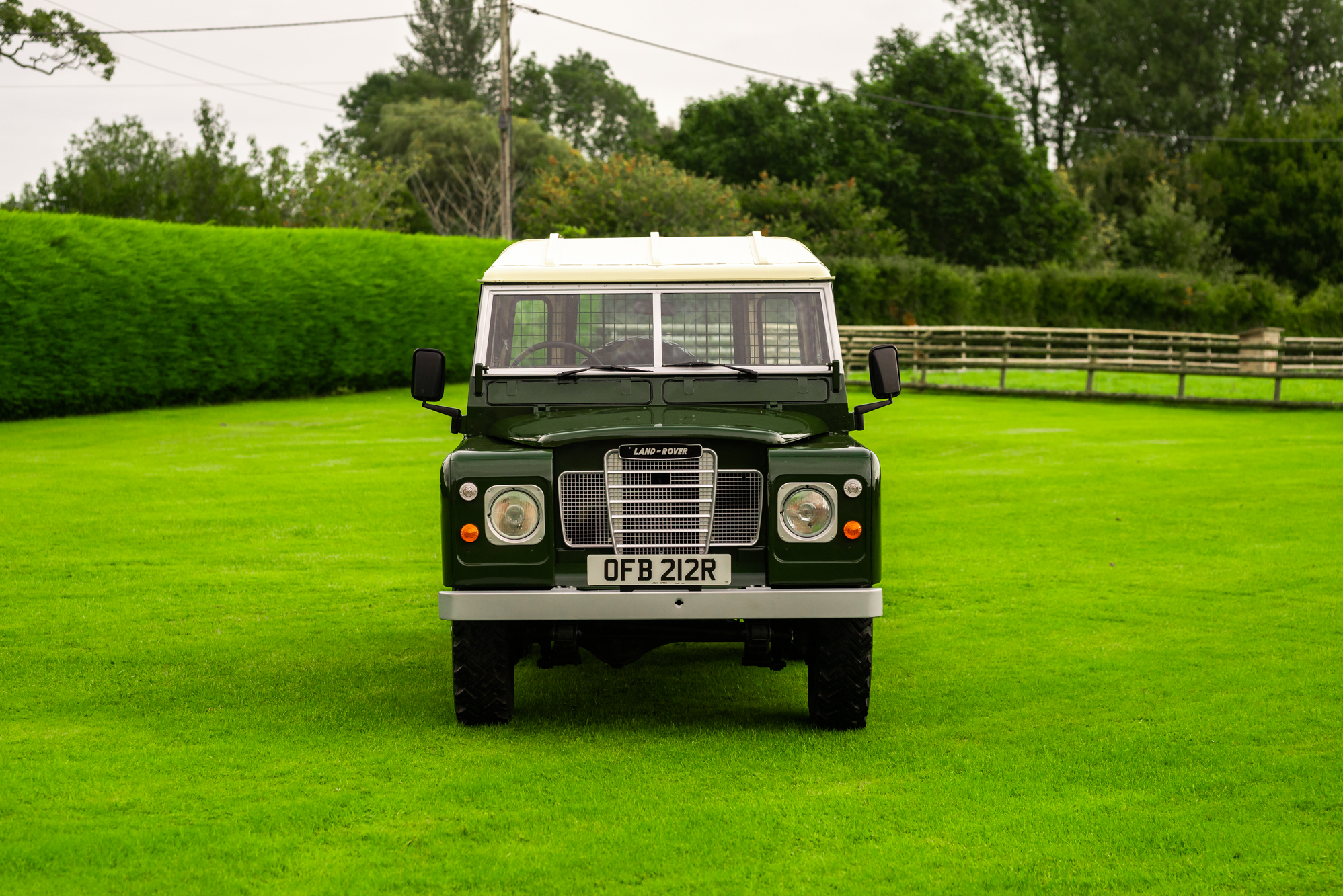 1977 LAND ROVER SERIES III 88" for sale by auction in Chester, United ...
