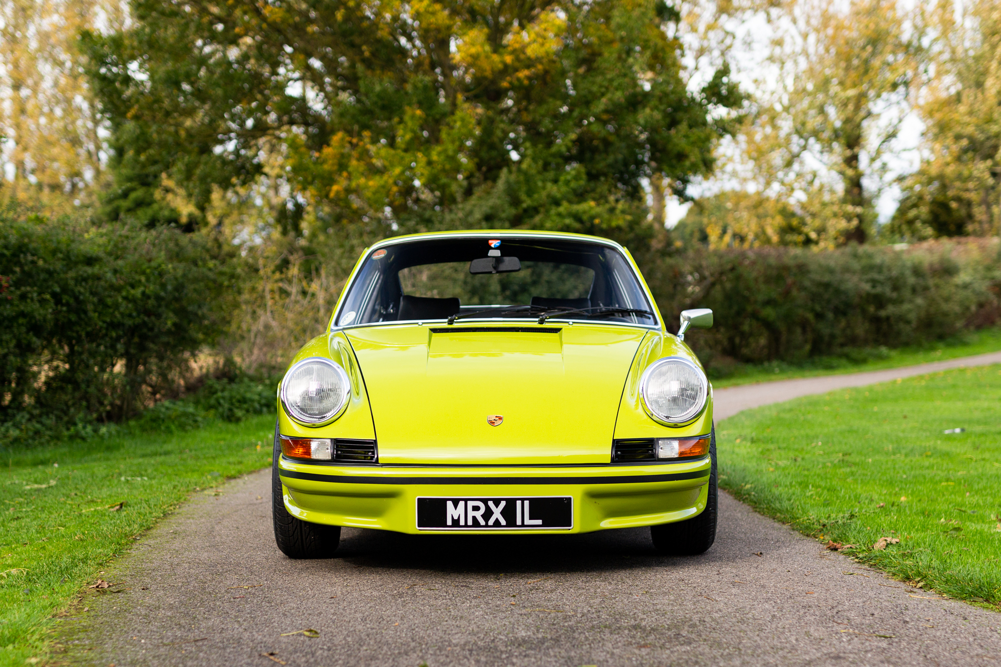 Yellow Chartreuse Corvette