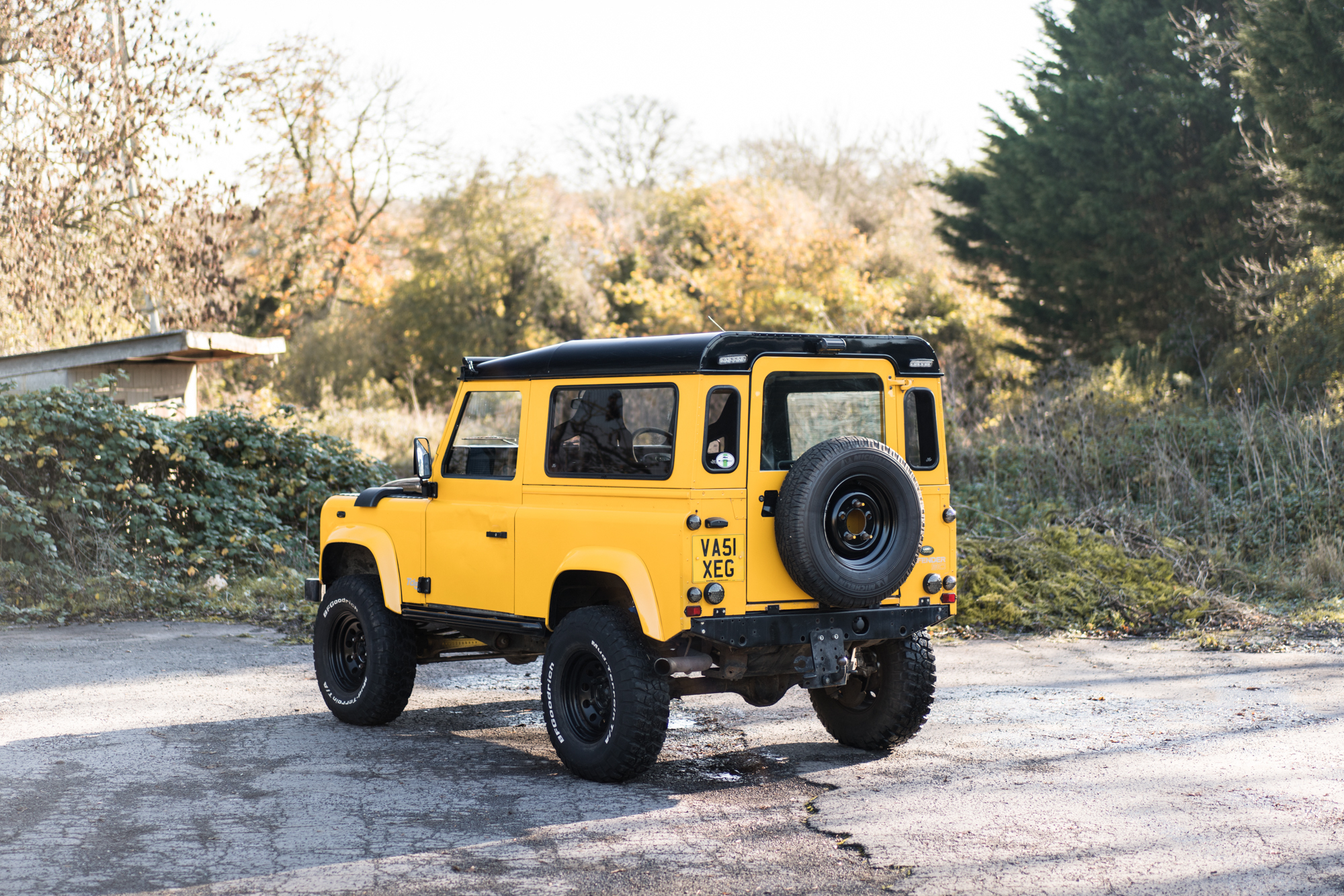 2001 LAND ROVER DEFENDER 90 - CUSTOM for sale by auction in Somerset ...