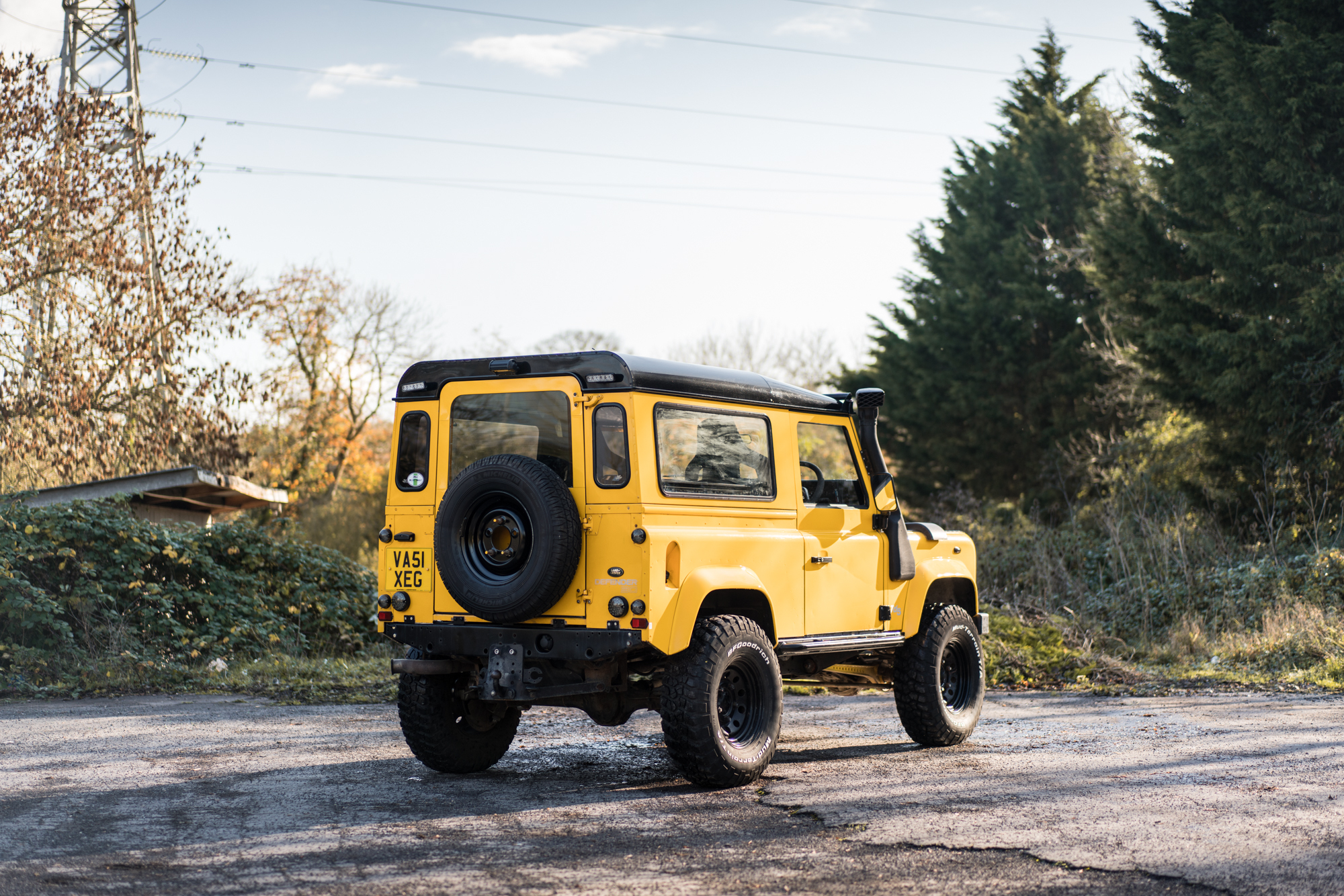 2001 LAND ROVER DEFENDER 90 - CUSTOM for sale by auction in Somerset ...