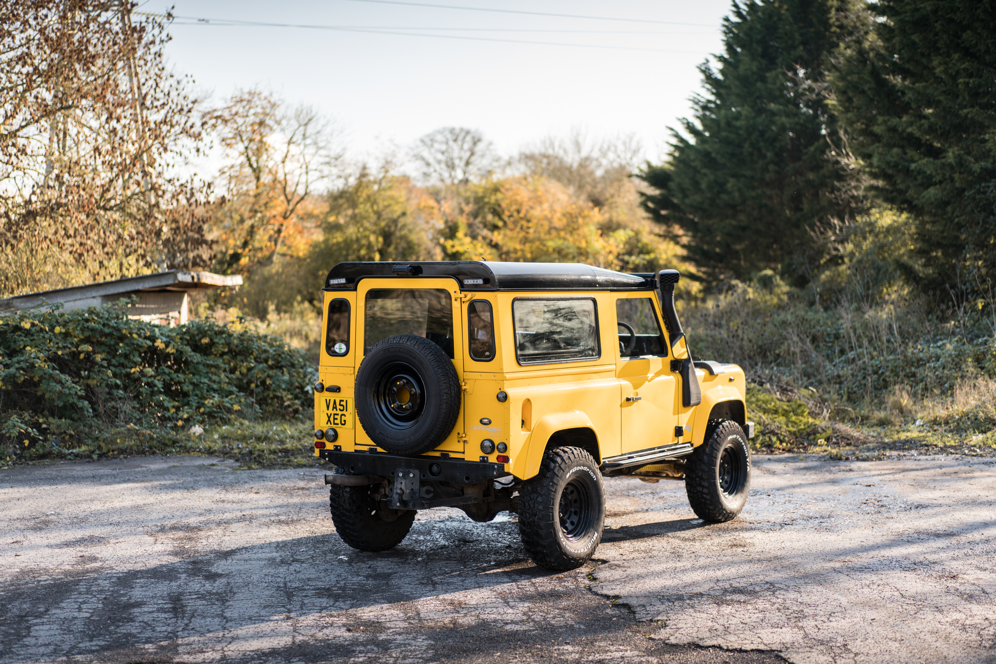 2001 LAND ROVER DEFENDER 90 - CUSTOM for sale by auction in Somerset ...